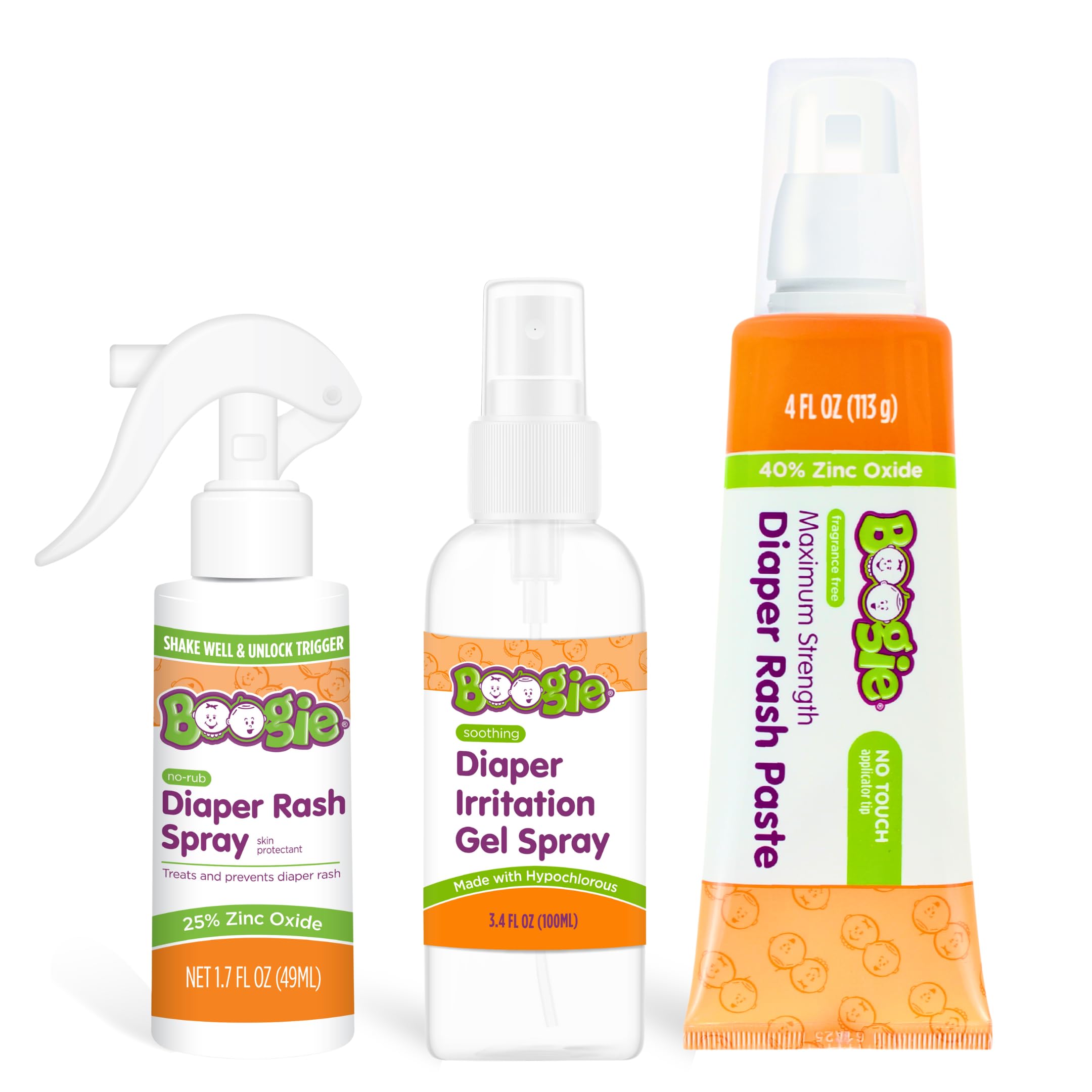 Snapklik.com : Diaper Rash Baby Bundle Rash Spray, Extra Strength Paste ...