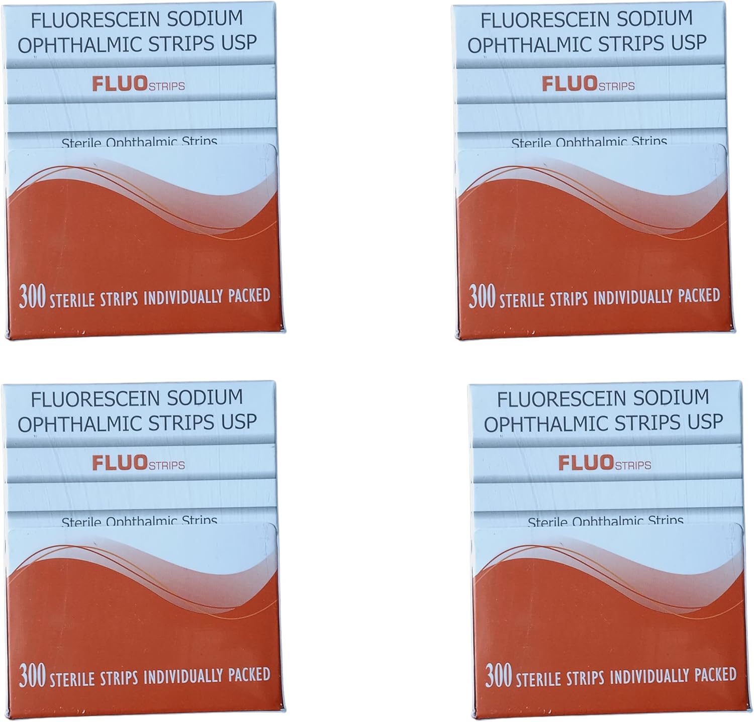 Amazon.com: Cosmid Ophthalmic Fluoro Touch Strips - 1200 Strips -(4 x ...