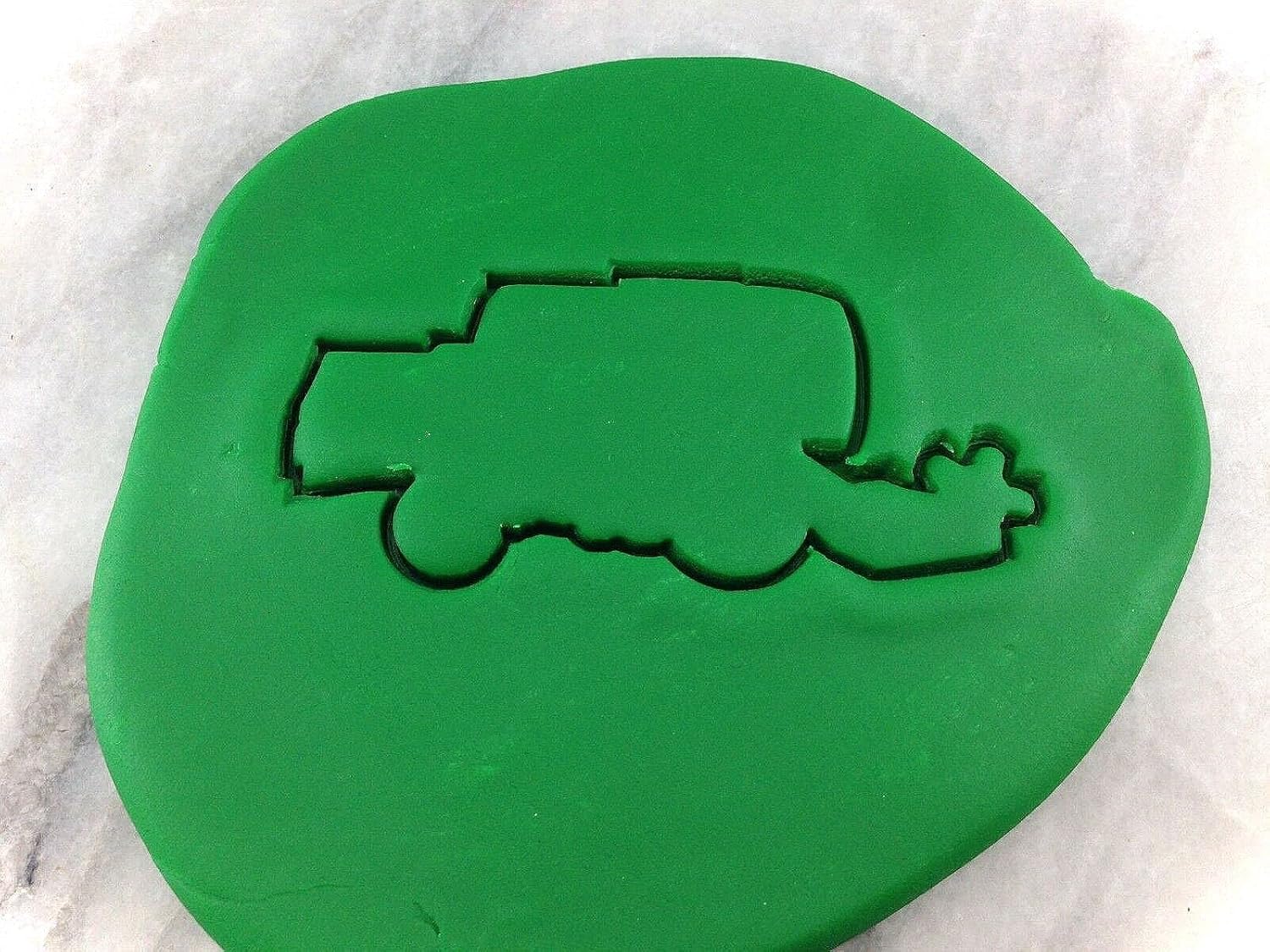 Amazon.com: Combine Harvester Outline Cookie Cutter - Plastic Cookie ...