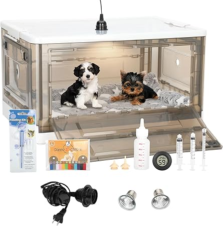 Amazon.com : 85L Puppy Incubator, Dog Incubator for Puppies and Kittens ...