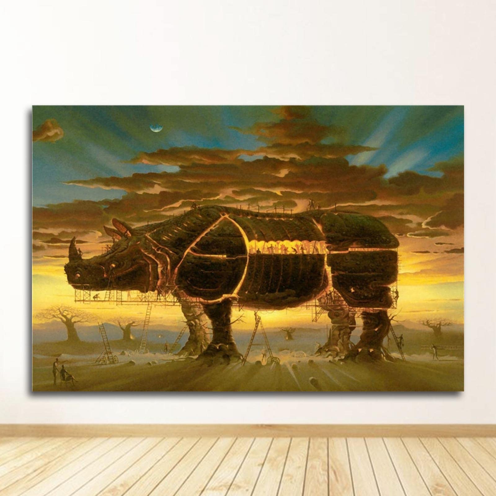 Kush Vladimir Salvador Dali Vladimir Kush Infinity Trail Wall Art