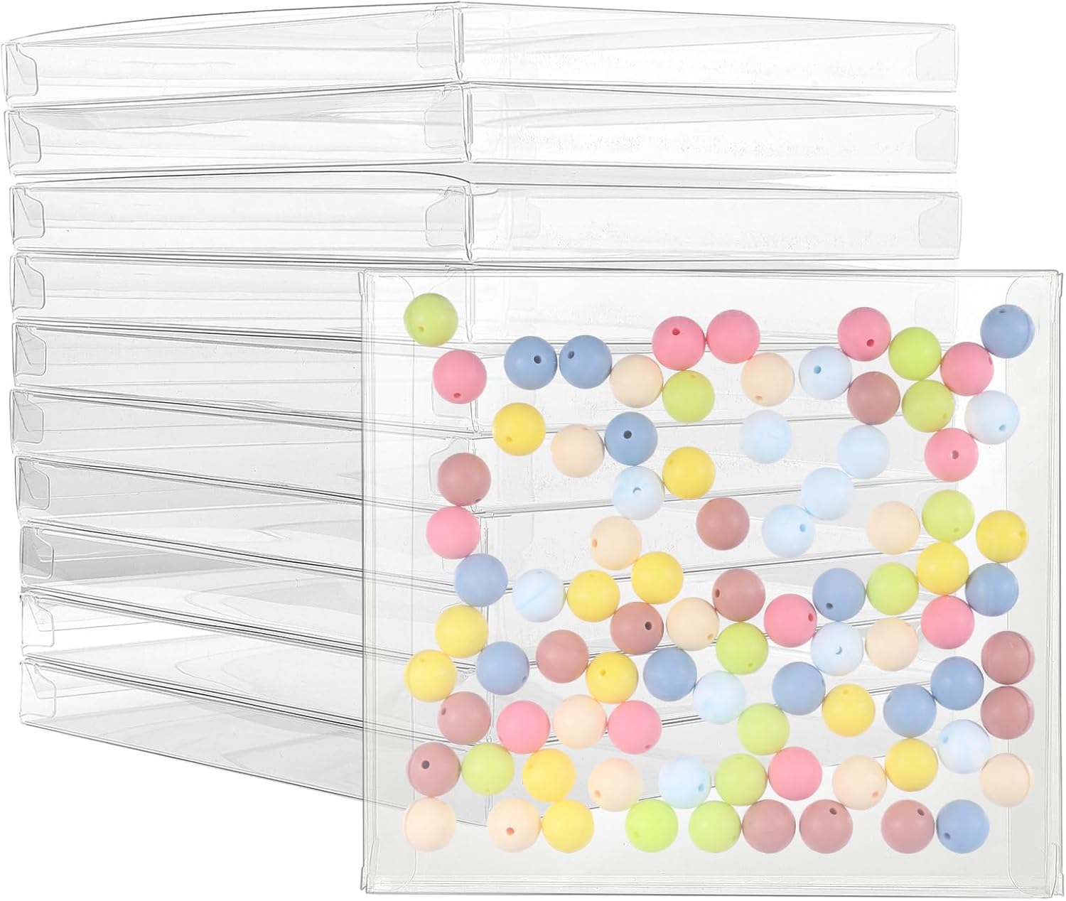 Amazon.com: CHGCRAFT 12Pcs Clear Favors Boxes Clear Box for Greeting ...