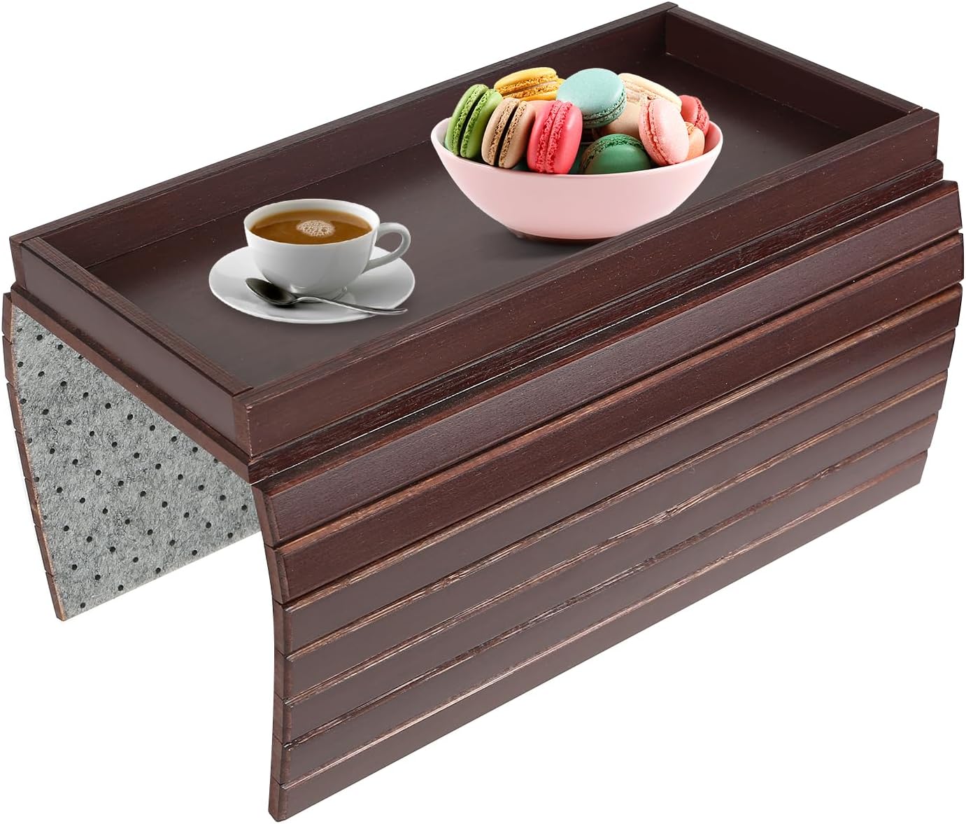 maxant Sofa Arm Tray Table, Couch Arm Table, Flexible Couch Armrest ...