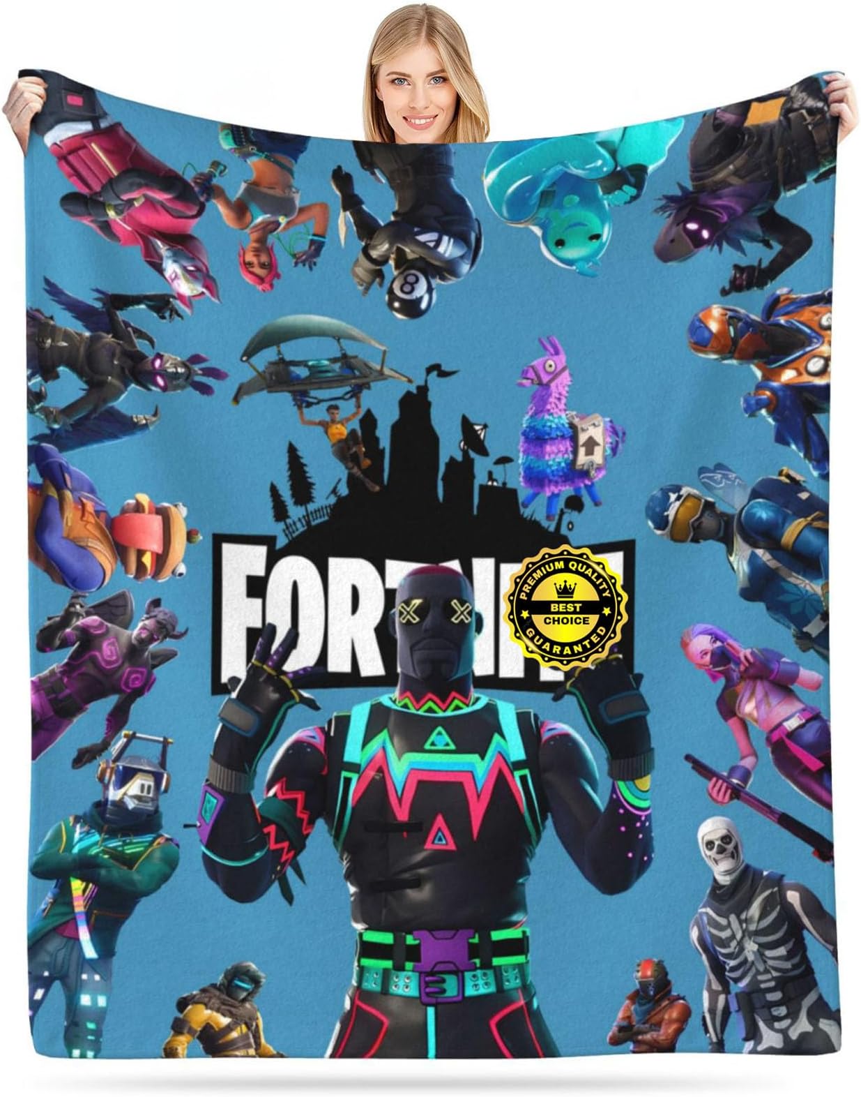 Amazon.com: Jay Franco Fortnite Battle Royale Size 40" x 50" Throw ...