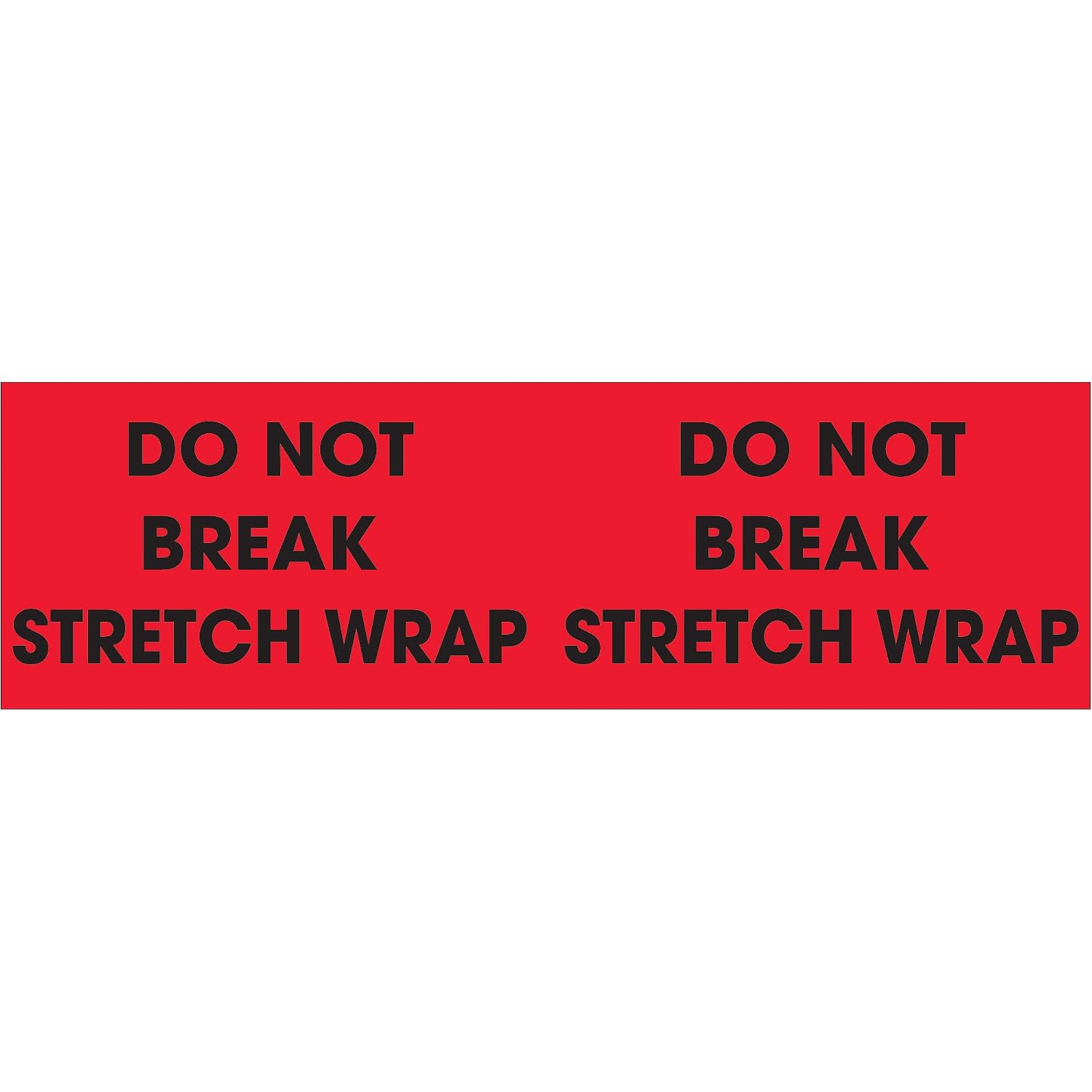 Amazon.com: Discount Tag & Label "Do Not Break Stretch Wrap" Labels ...