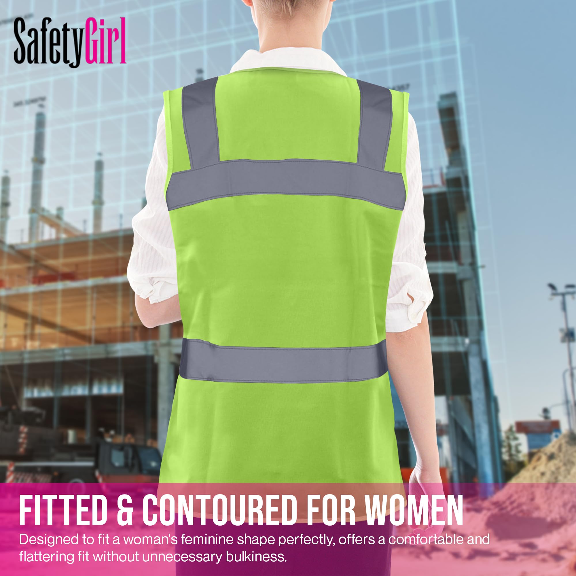 Work Vests For Women Women's Work Vests | Boost Safety & Workwear