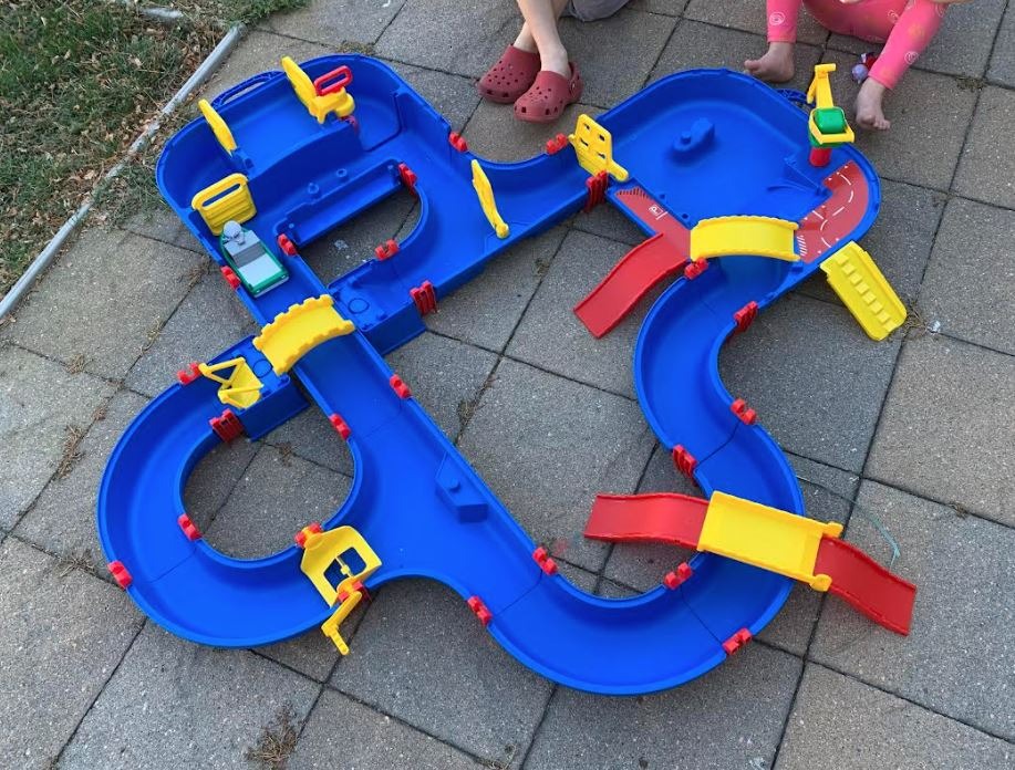 Amazon.com: AQUAPLAY Amphie World Water Playset, Water Canal System for ...