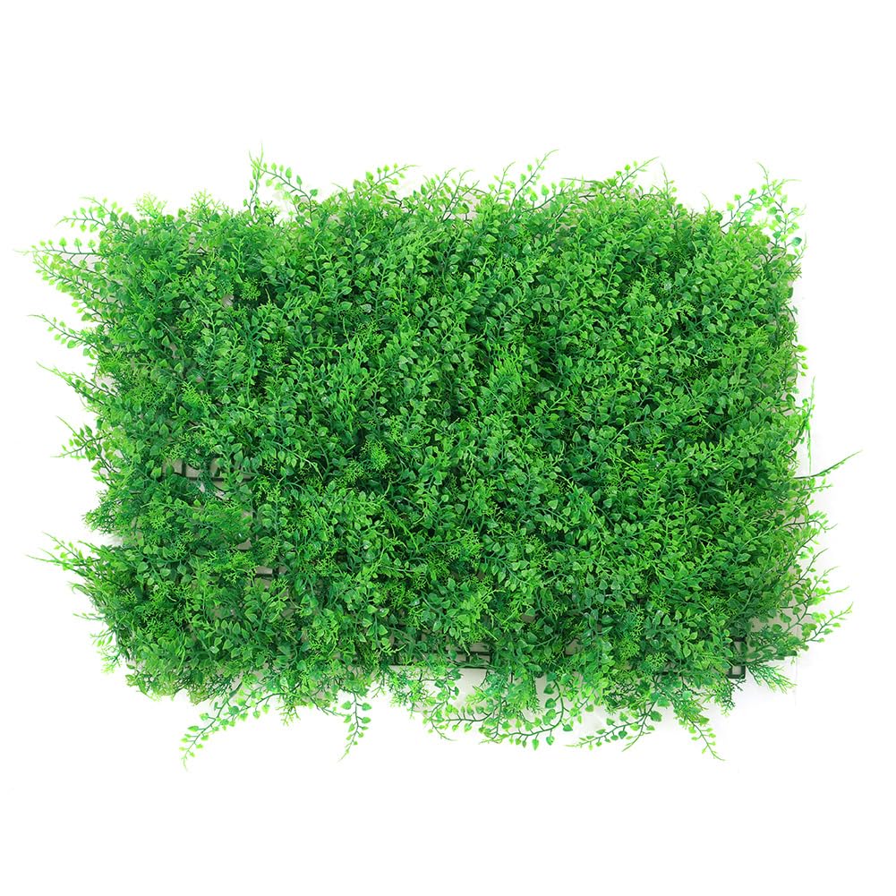 Warmiehomy Artificial Plant Wall Panels Artificial Leaves Hedge Panels ...