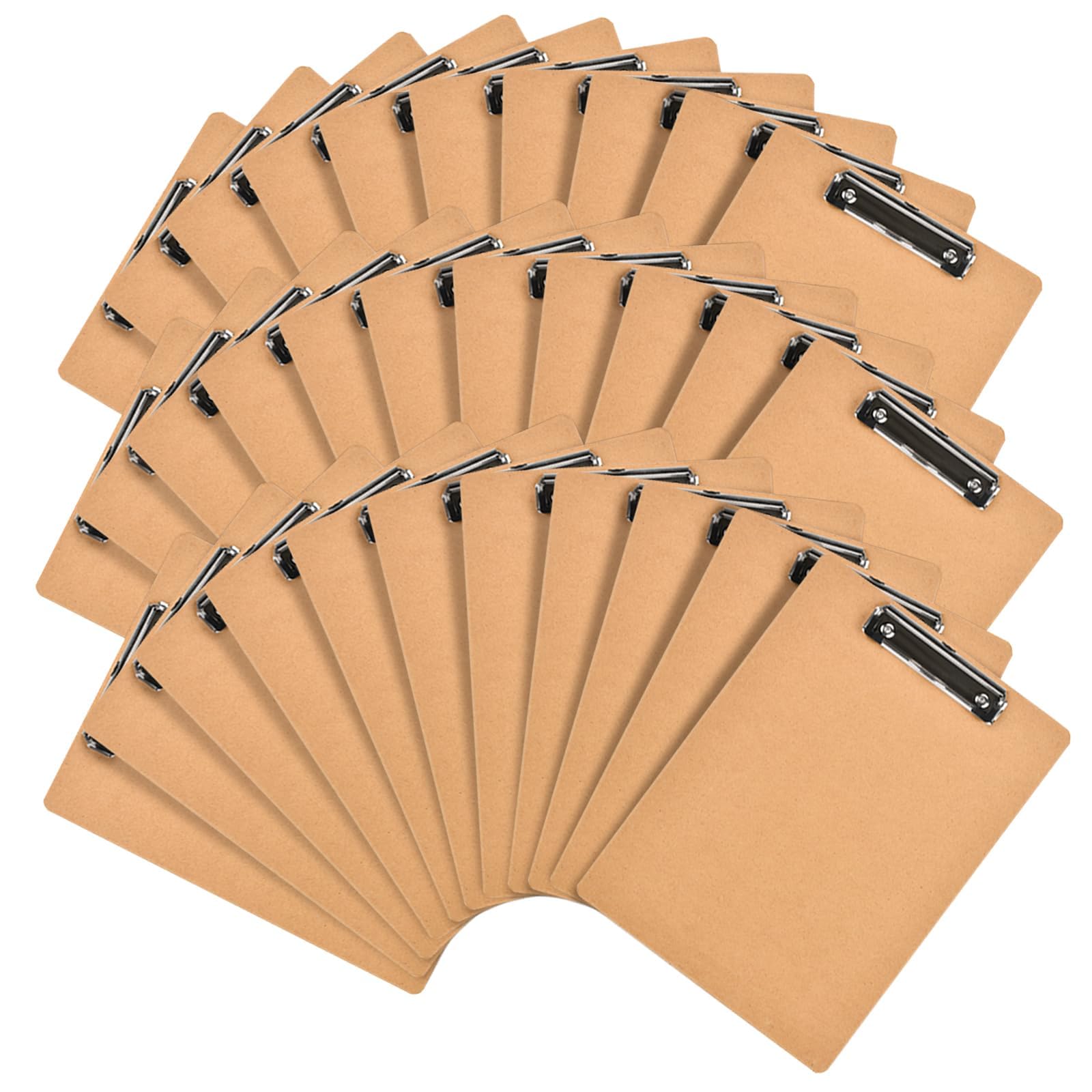 Snapklik.com : 6 X 9 Clipboards Bulk, 32 Pack Small Clip Board, A5 ...