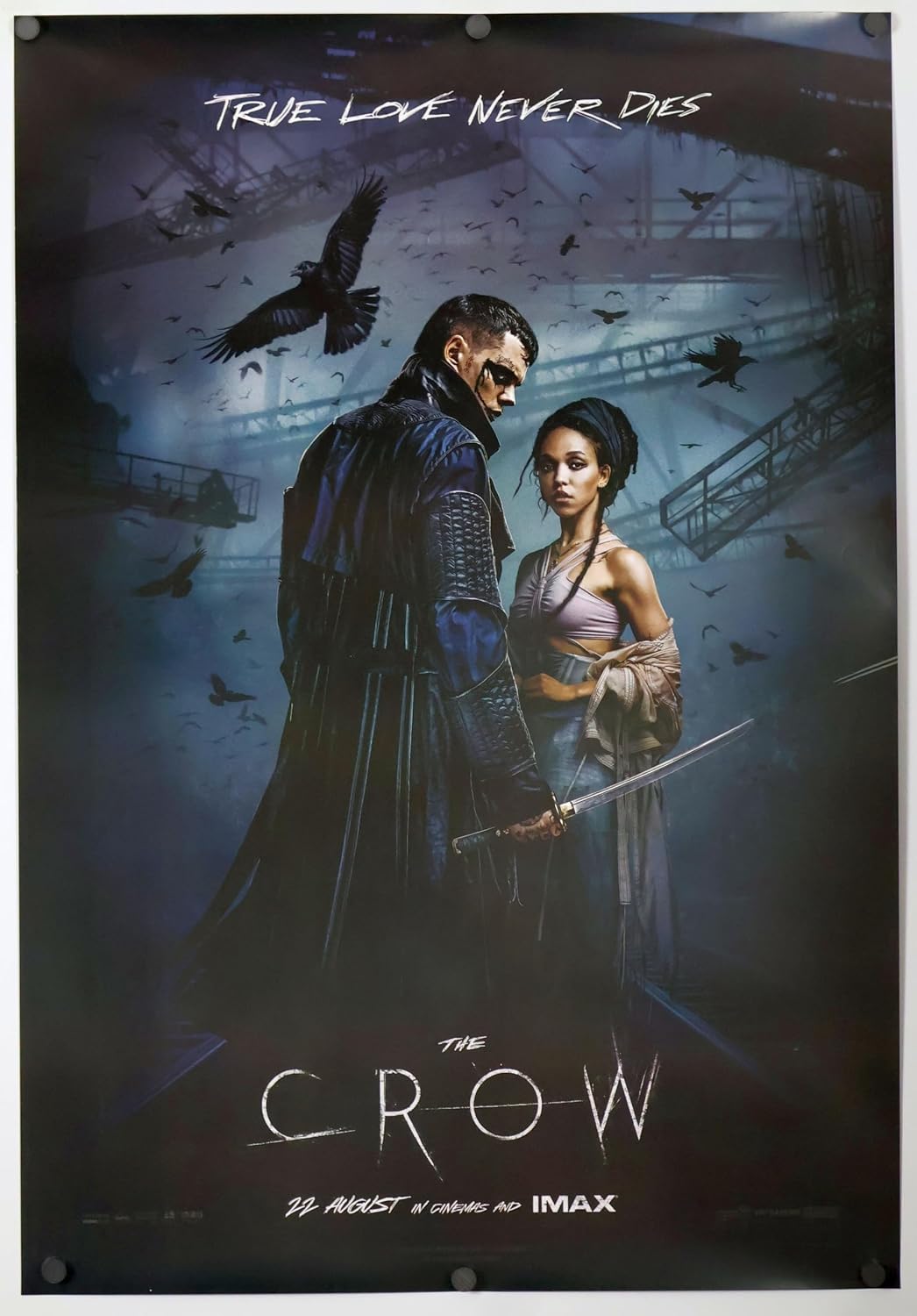 Amazon.com: THE CROW MOVIE POSTER 2 Sided ORIGINAL 27x40 2024 INTL ...