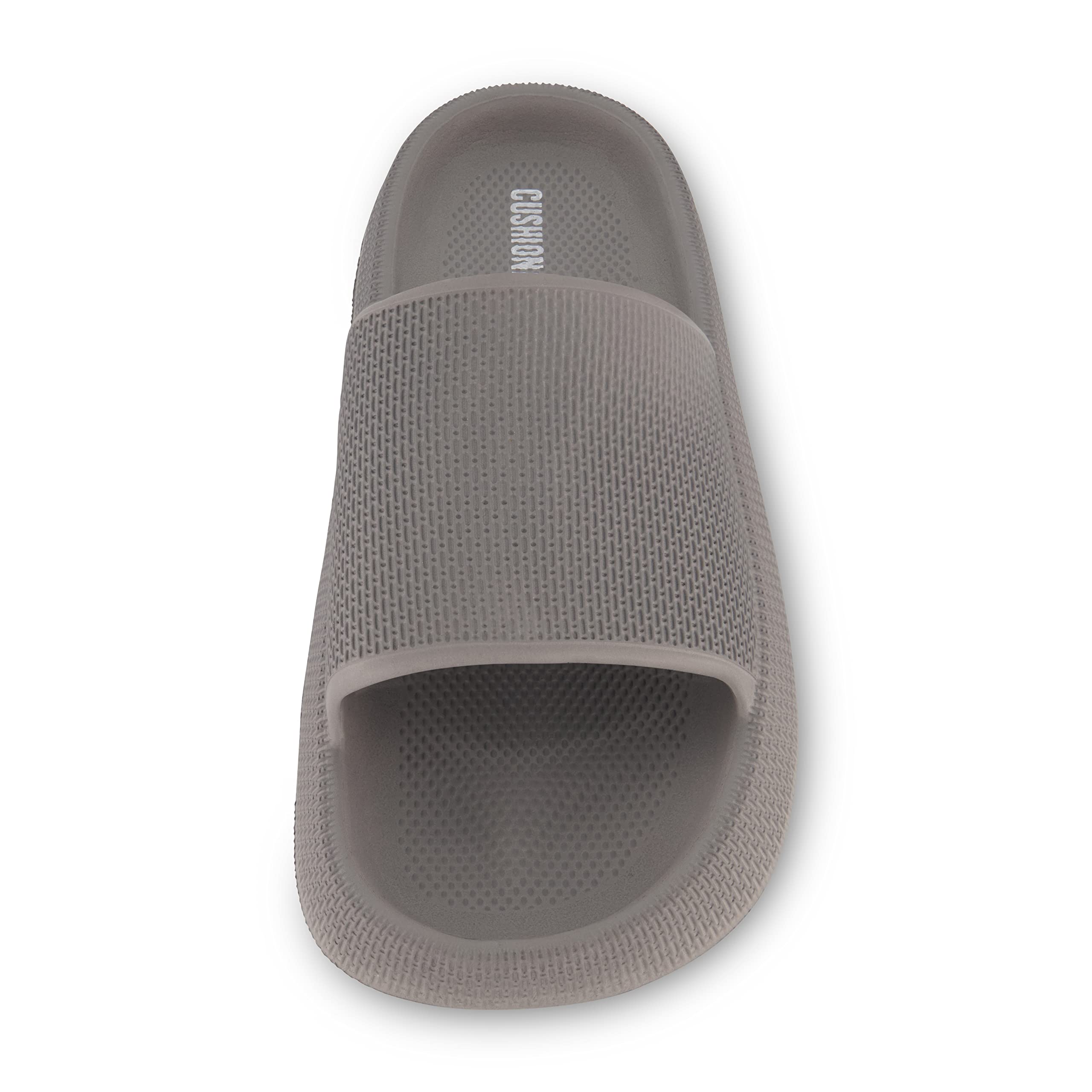 Snapklik.com : CUSHIONAIRE Mens Feather Cloud Recovery Pool Slide