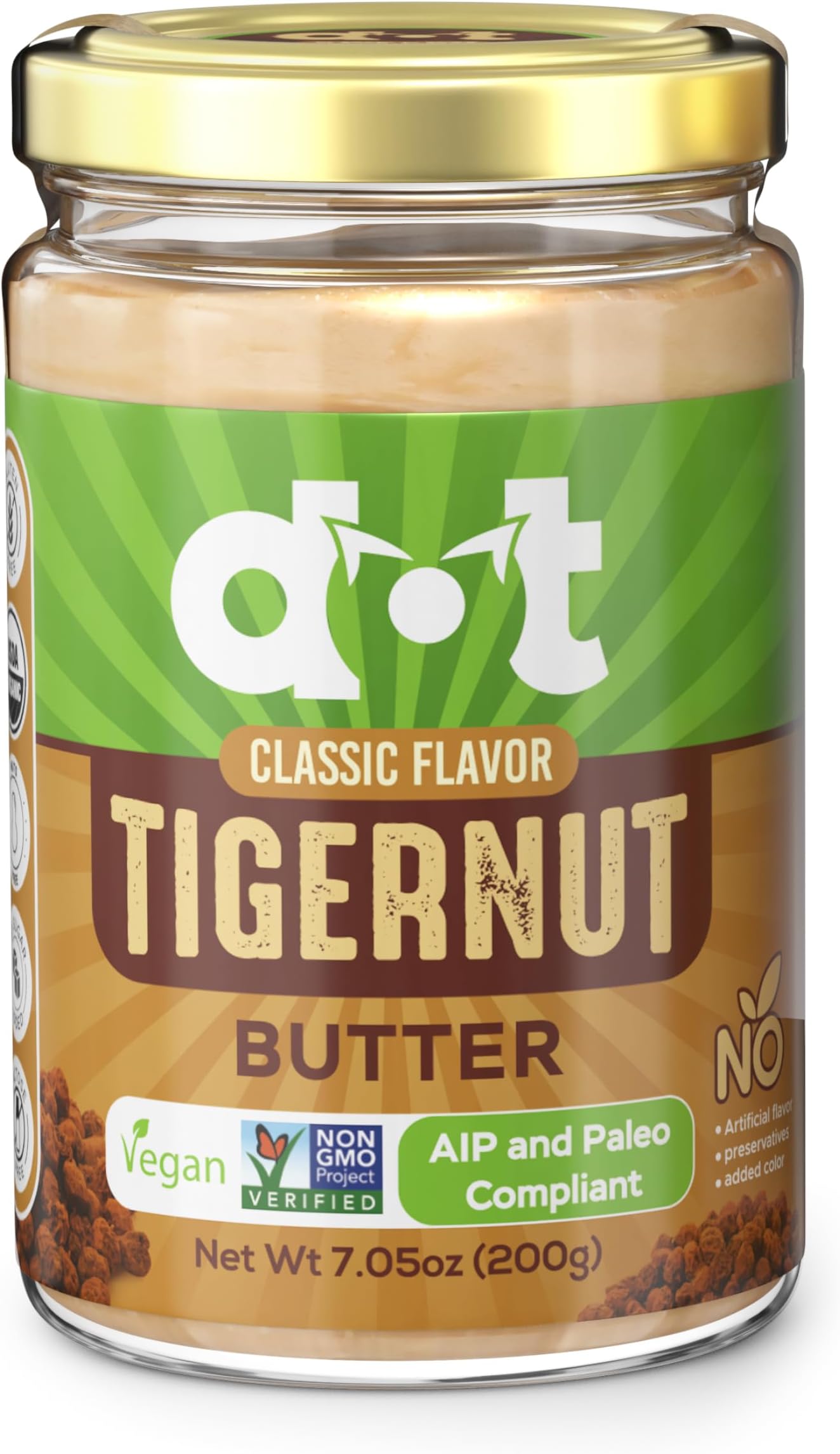 Amazon.com : PALEO TIGER | CAROB Tiger Nut Butter | AIP and Paleo ...
