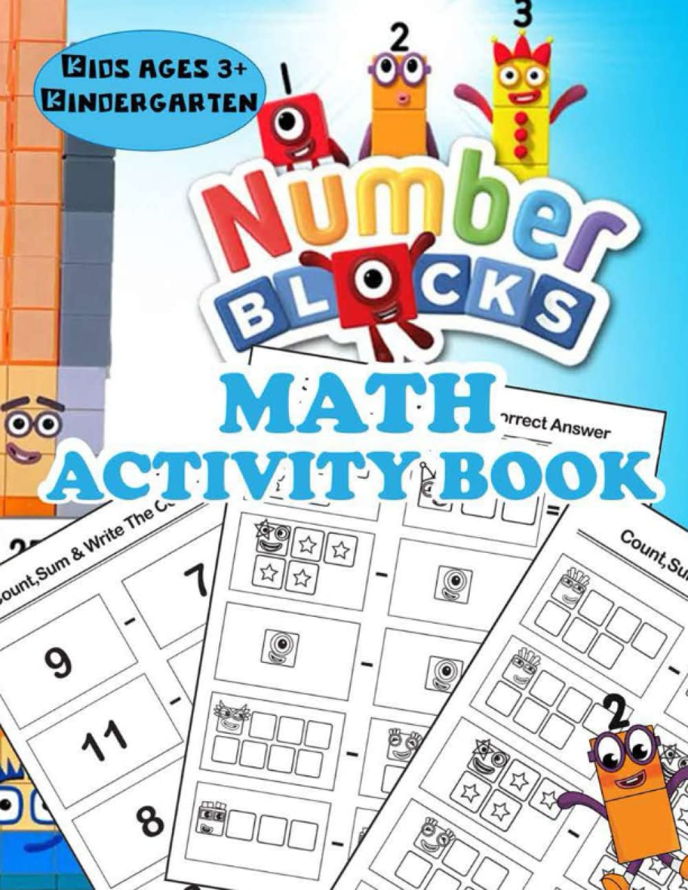 Buy Numberblocks Math Activity Book: Get Ready for School: Preschool ...