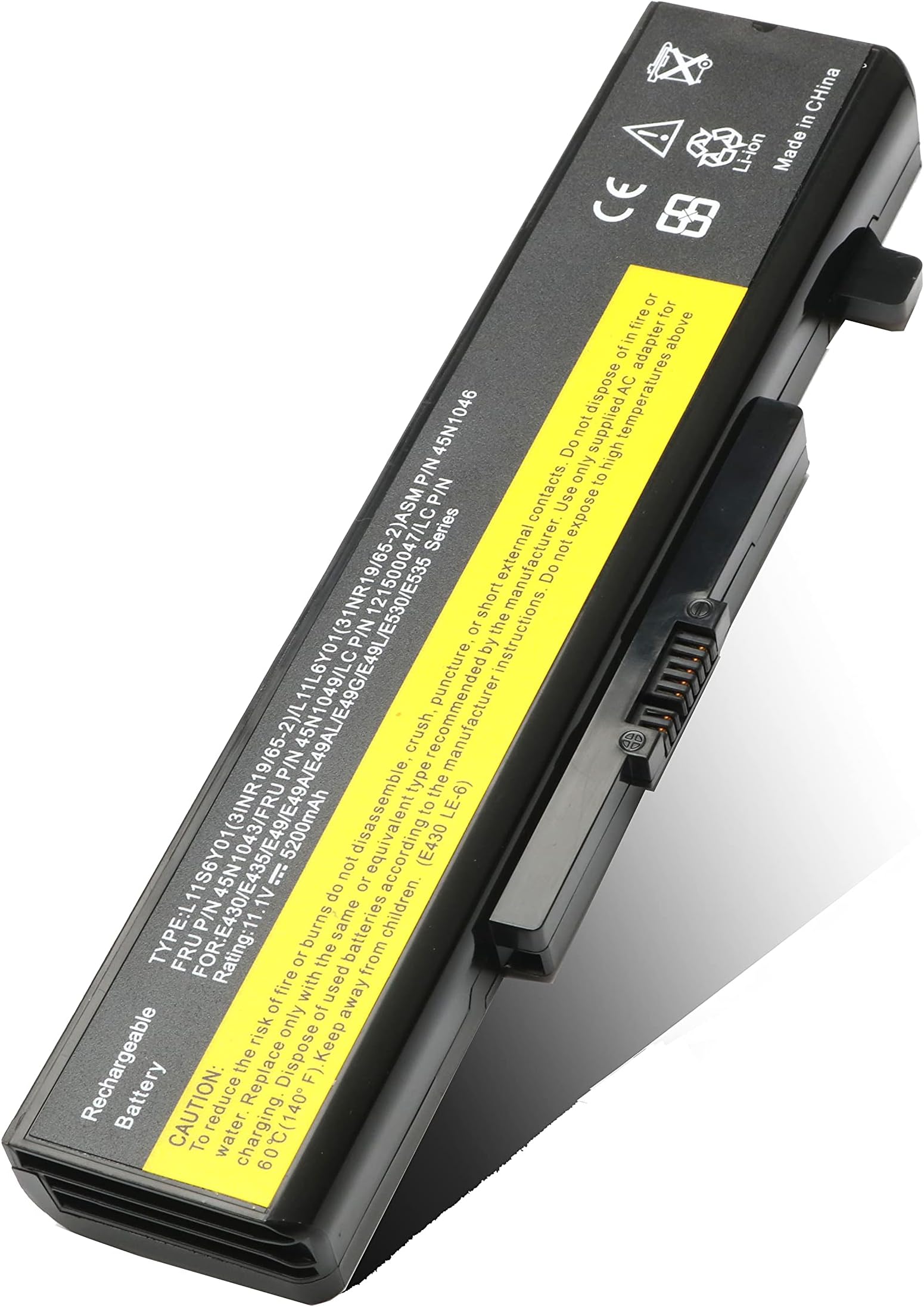 Amazon.com: GHU New Battery 58 WH Compatible with Lenovo Thinkpad G580 ...