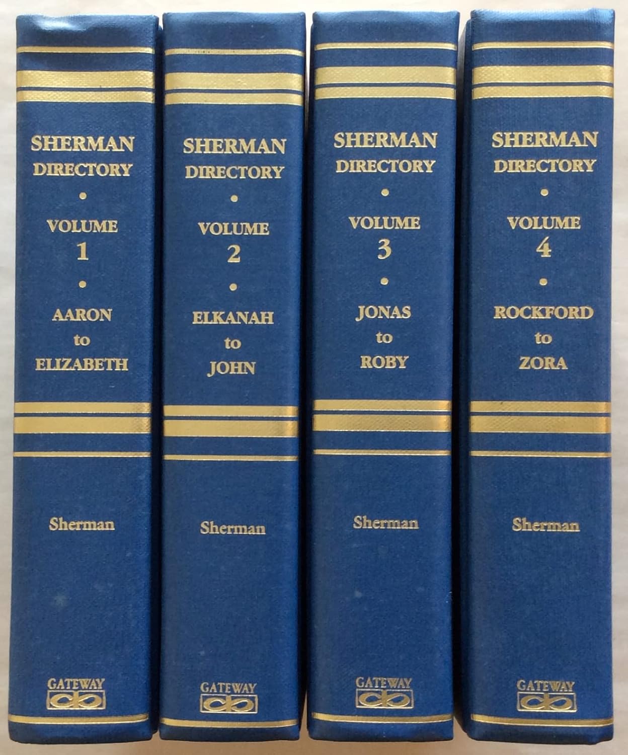 Sherman Directory An Alphabetical Listing of over 25,000 Shermans with ...
