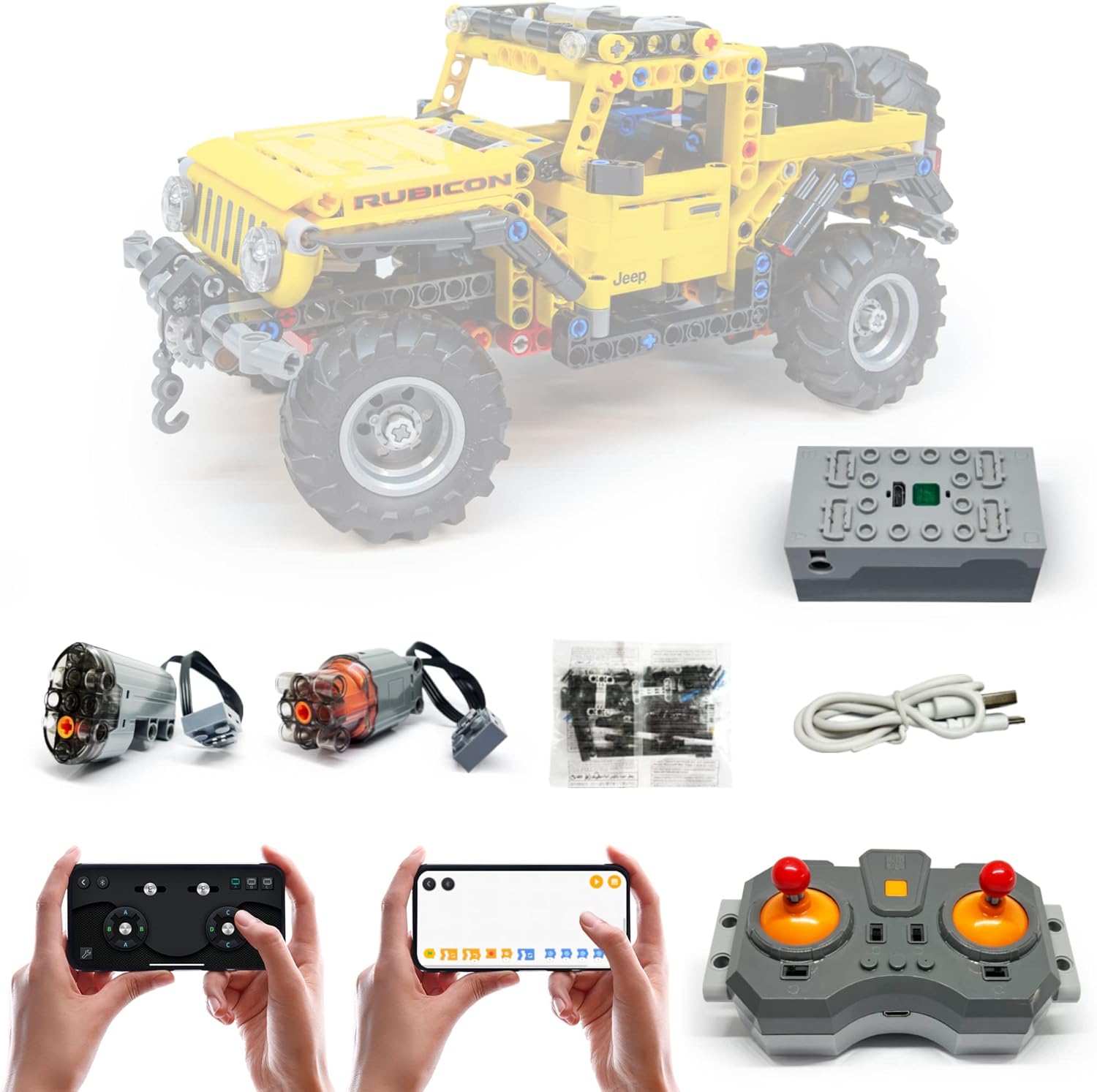 Amazon.com: WANCHENG Power Functions Motor Accessories for Lego 42122 ...