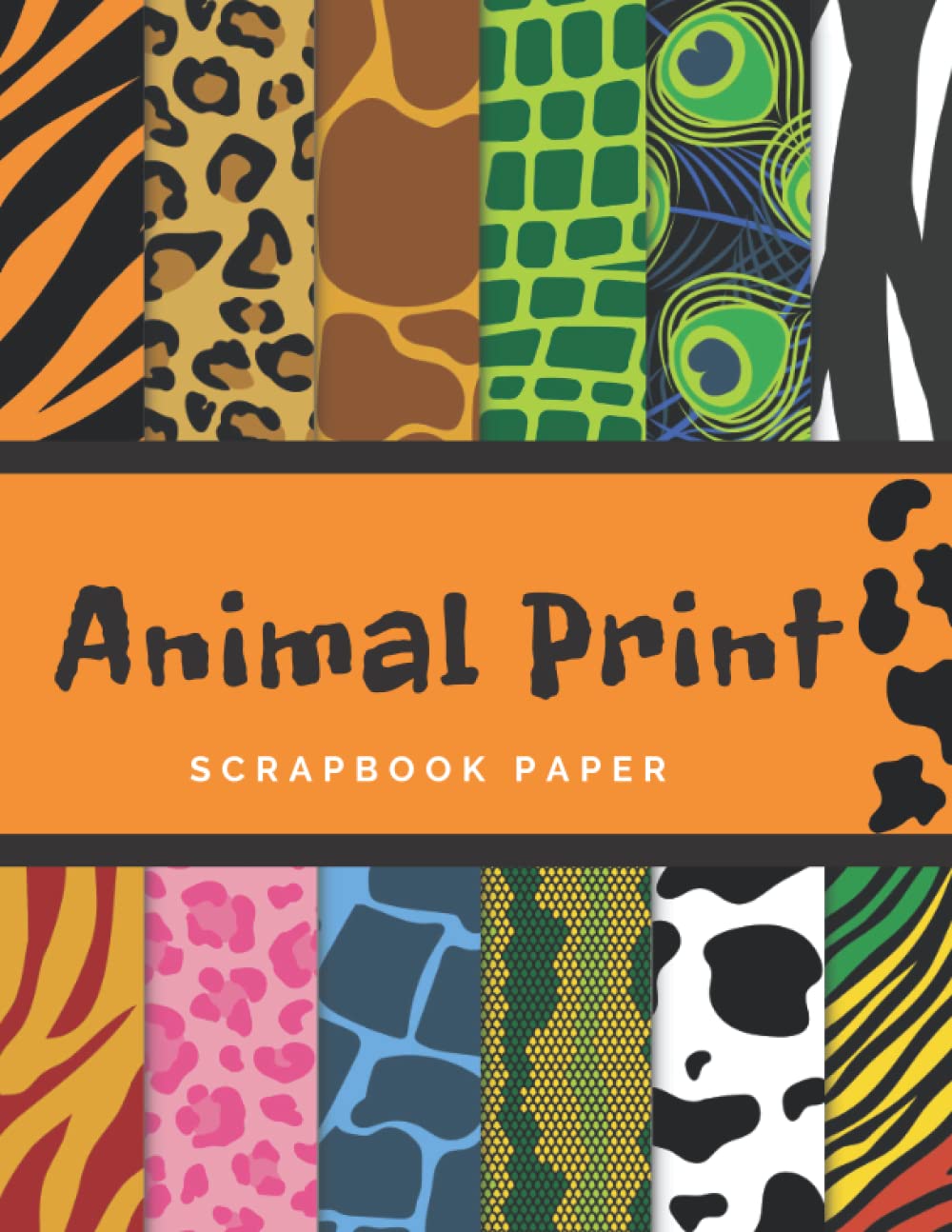 Animal Print Scrapbook Paper: Ideal DIY, Craft Projects, Card Making ...