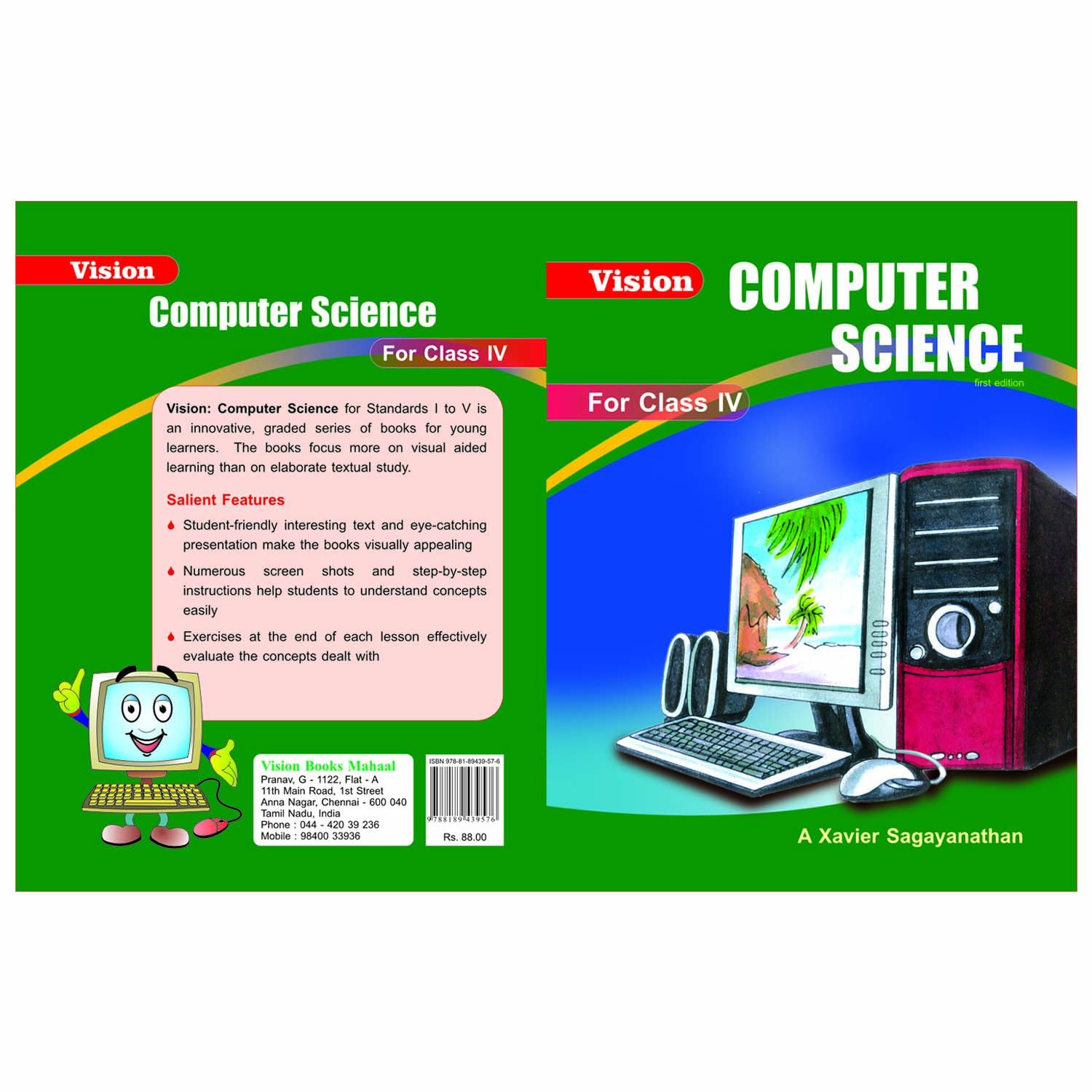 Buy Vision Books Mahaal Computer Science For Class 4 (Cs-4) Book Online ...
