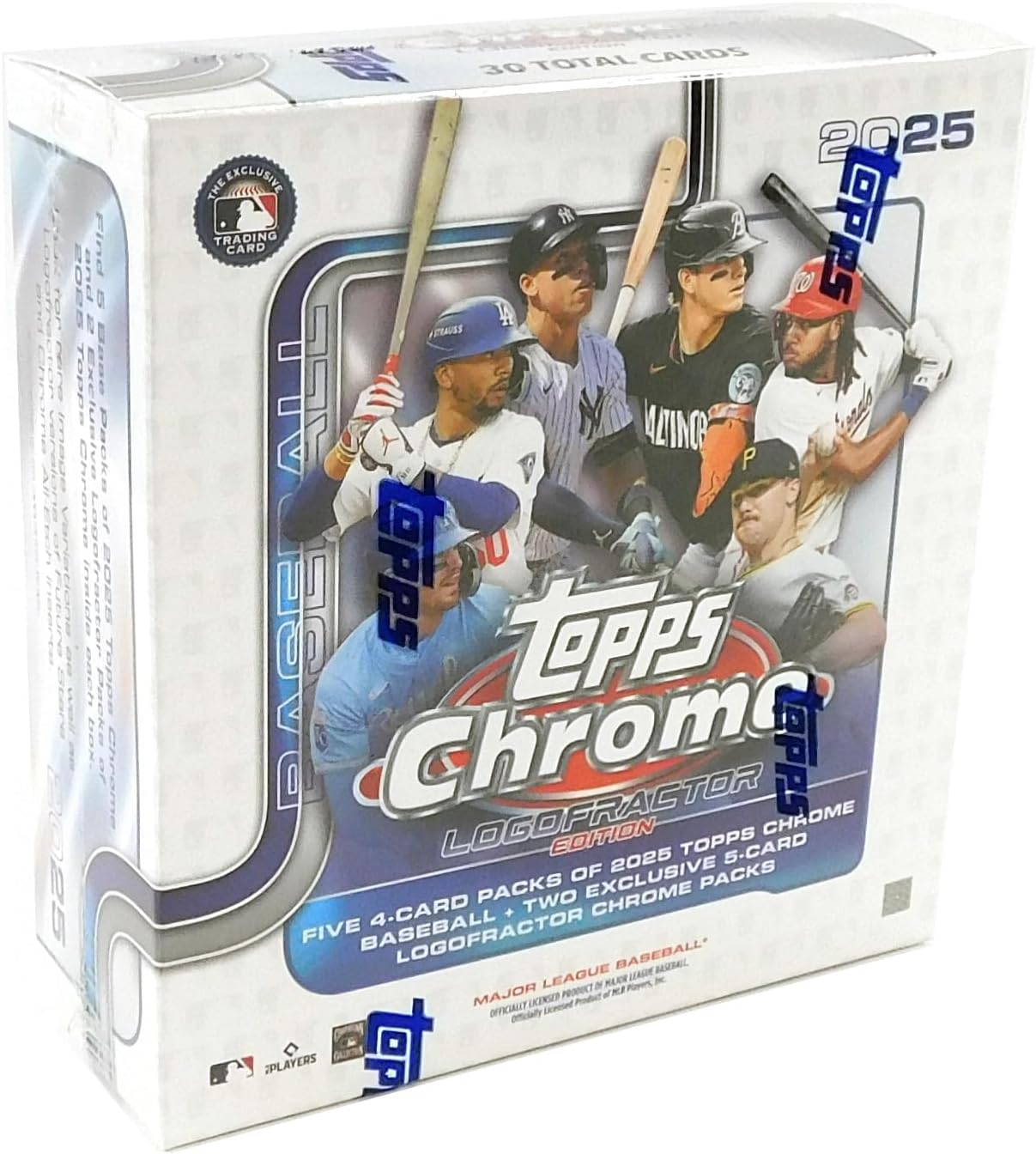Amazon.com: 2025 Topps Chrome Baseball Logofractor Edition Box : Everything Else