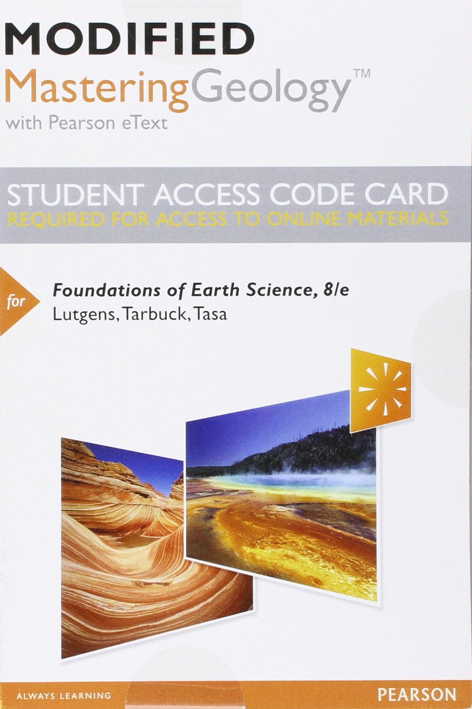 Amazon.com: Foundations of Earth Science - Modified Mastering Geology ...