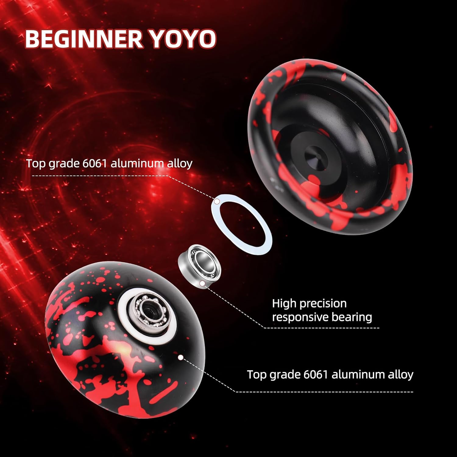 yoyo Negro rojo – Yaxa Colombia