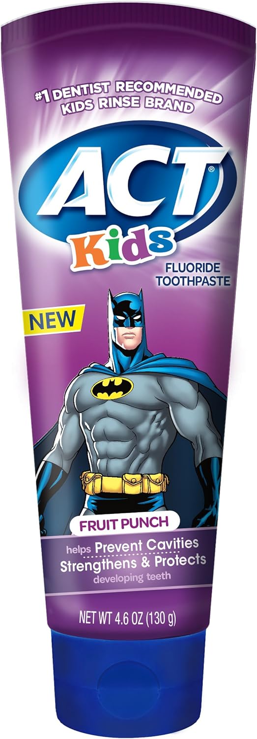 ACT Kids Fruit Punch Toothpaste, 4.6 Ounce (Pack of 24) : Amazon.ca ...