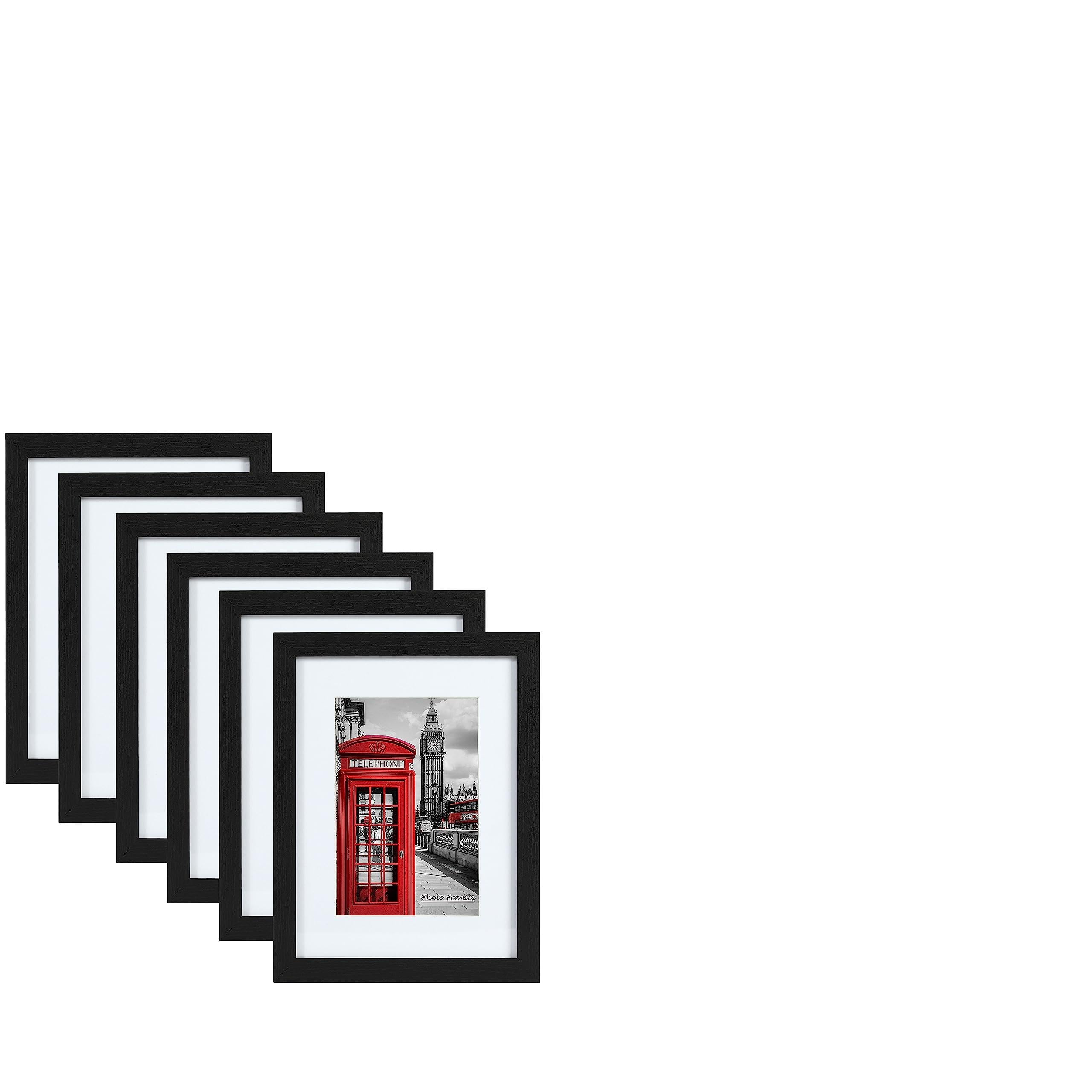 Amazon.com - 8x10 Picture Frame Include White and Black. 12 Pack