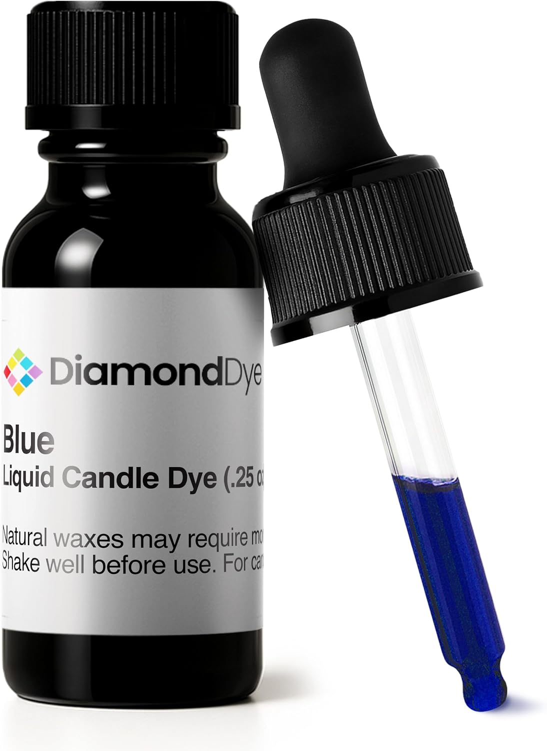 Amazon.com: Blue Liquid Candle Dye (.25 oz) - Made in the USA - Safe ...