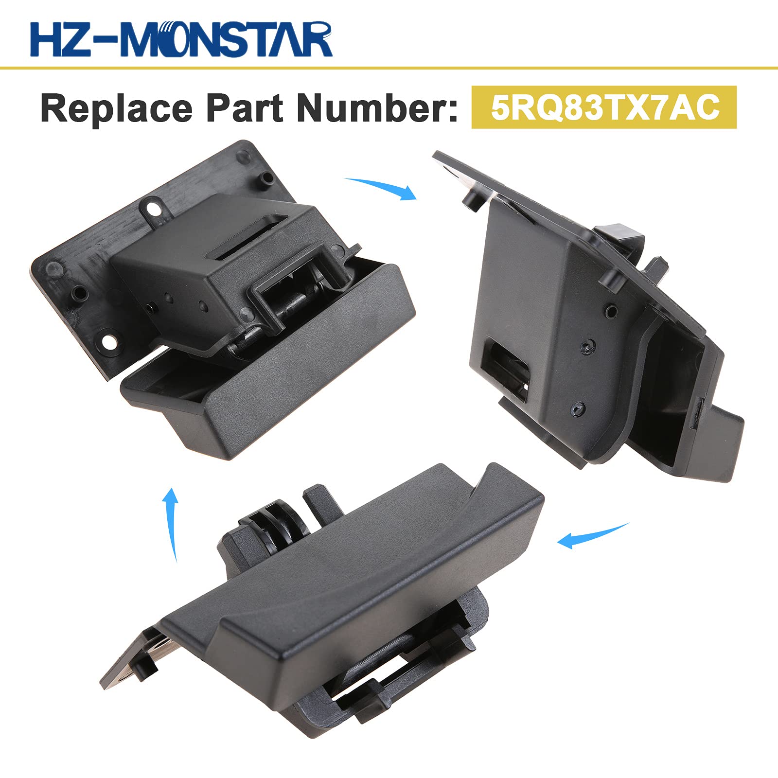 Armrest Latch Replacement Armrest Lid Latch For 2013-2018 Dodge RAM ...