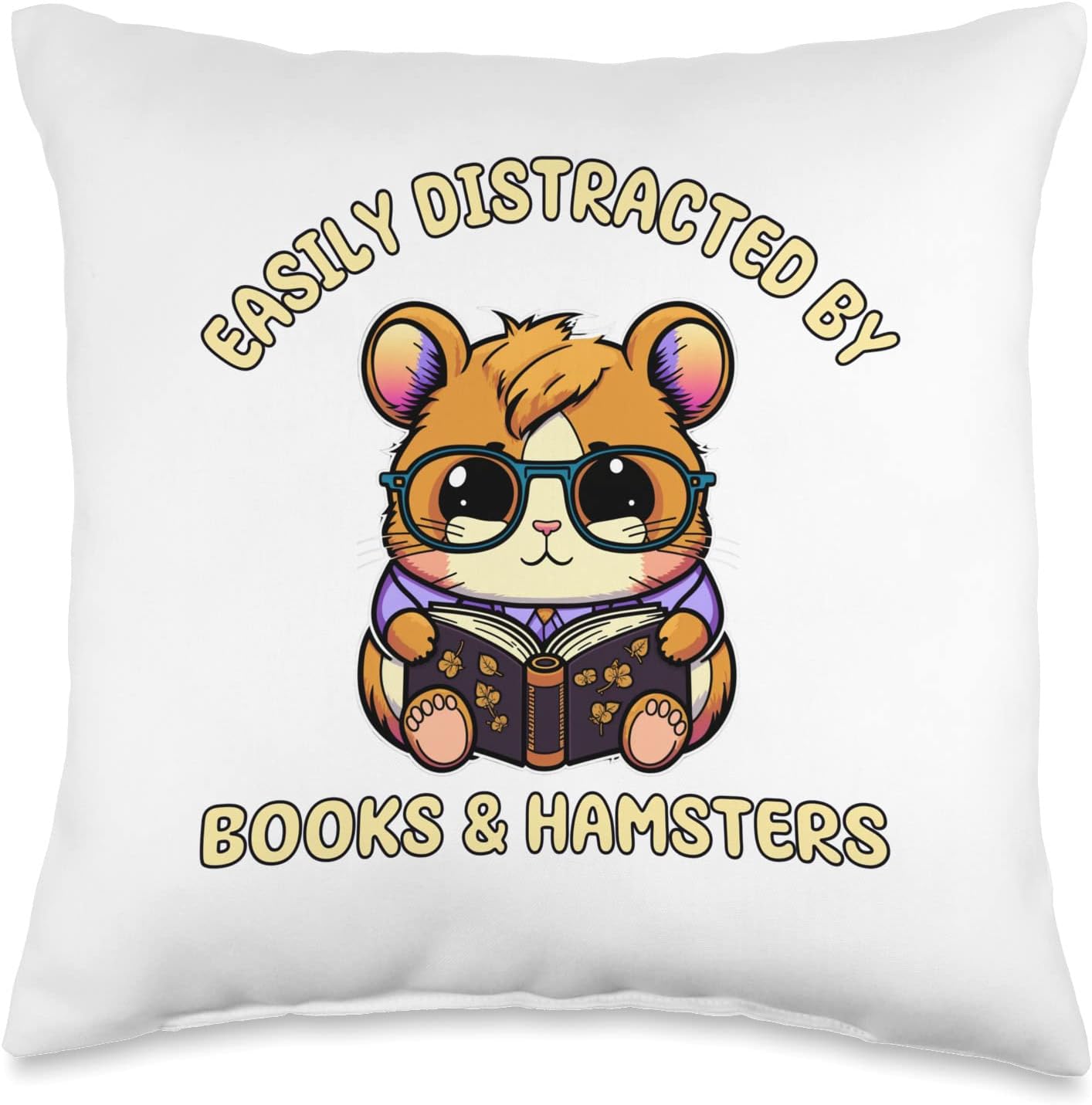 Amazon.com: Best Kawaii Hamster Designs Funny Easily Distracted by ...