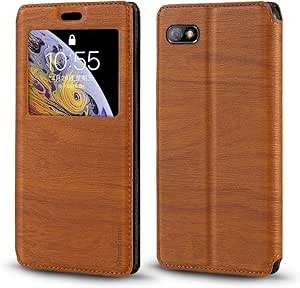 Amazon.com: Invisible Magnetic View Window PU Leather Flip Case Compatible with Unihertz Titan ...