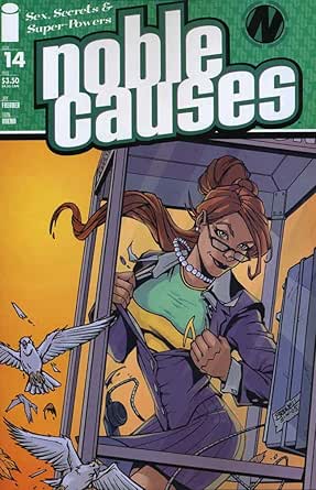 Amazon.com: Noble Causes (Vol. 3) #14 VF/NM ; Image comic book | Jay Faerber Phone Booth Cover ...