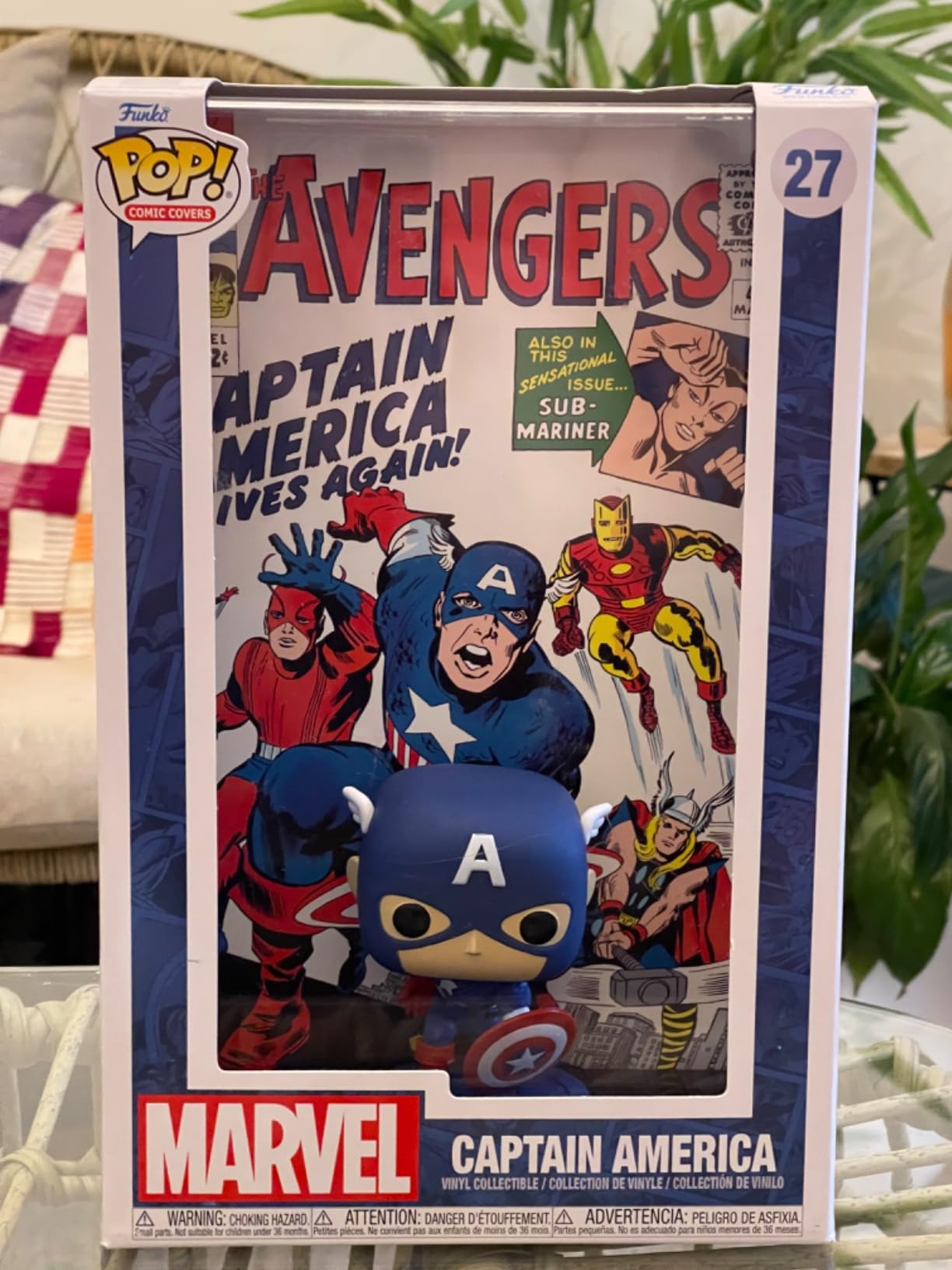 Funko POP! Comic Cover: Marvel - Marvel Avengers #4 - (1963 ...