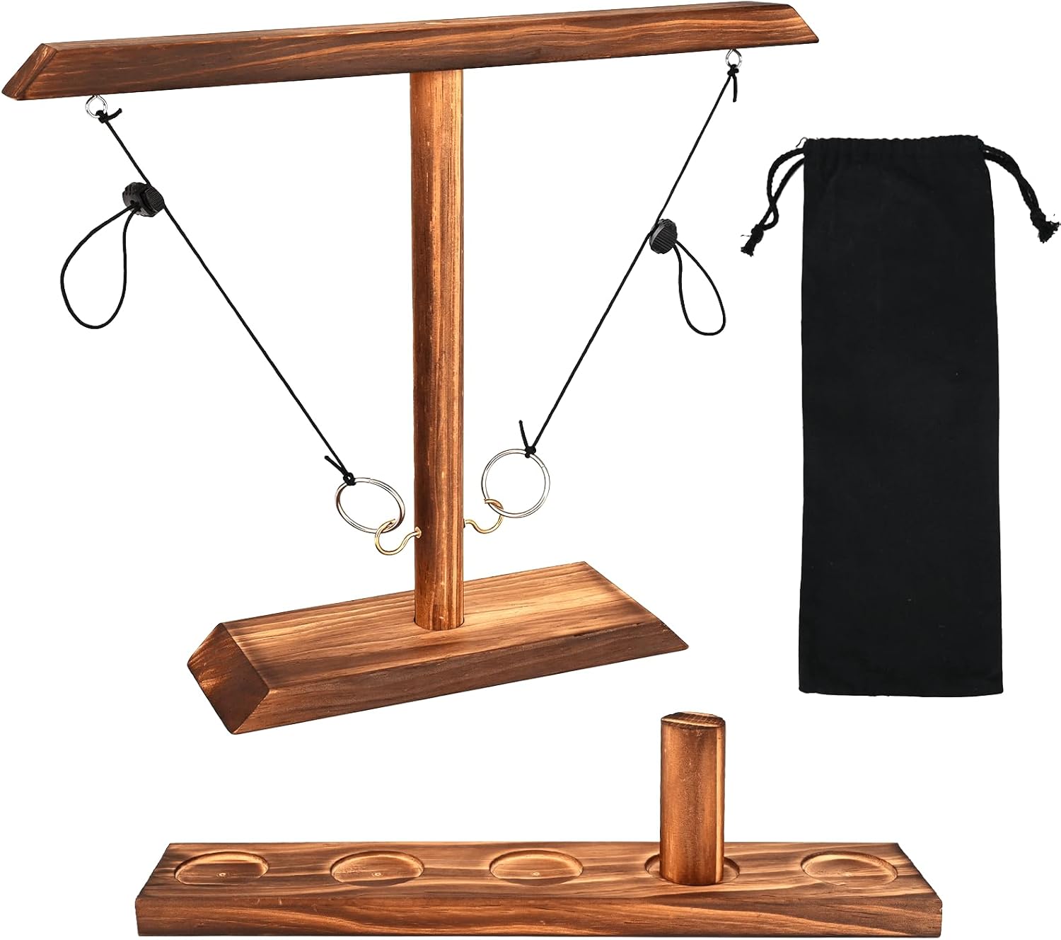 Ring Toss Game for Adults & Family – UpLook Hook and Ring Game with ...