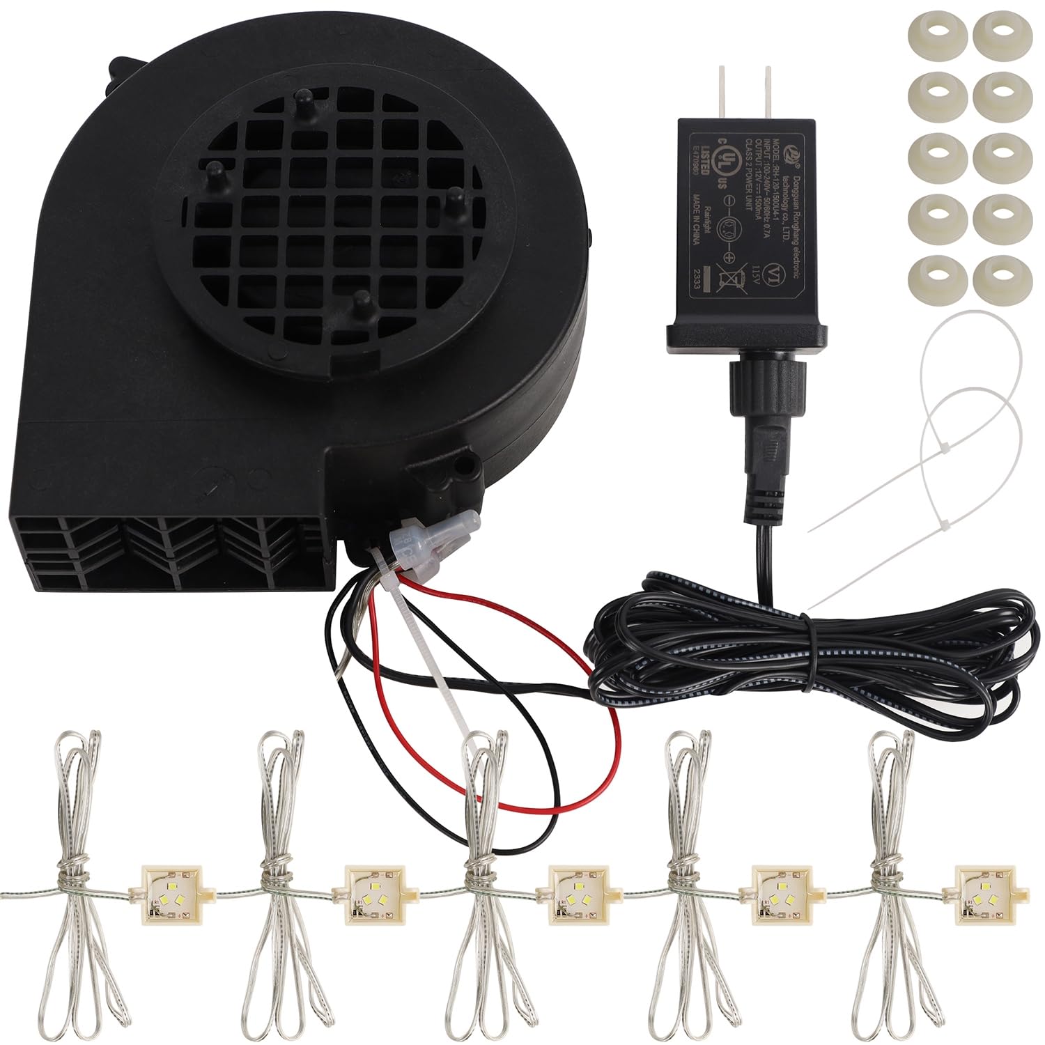 Amazon.com: Juegoal Replacement Inflatable Blower 1500mA for Inflatable ...