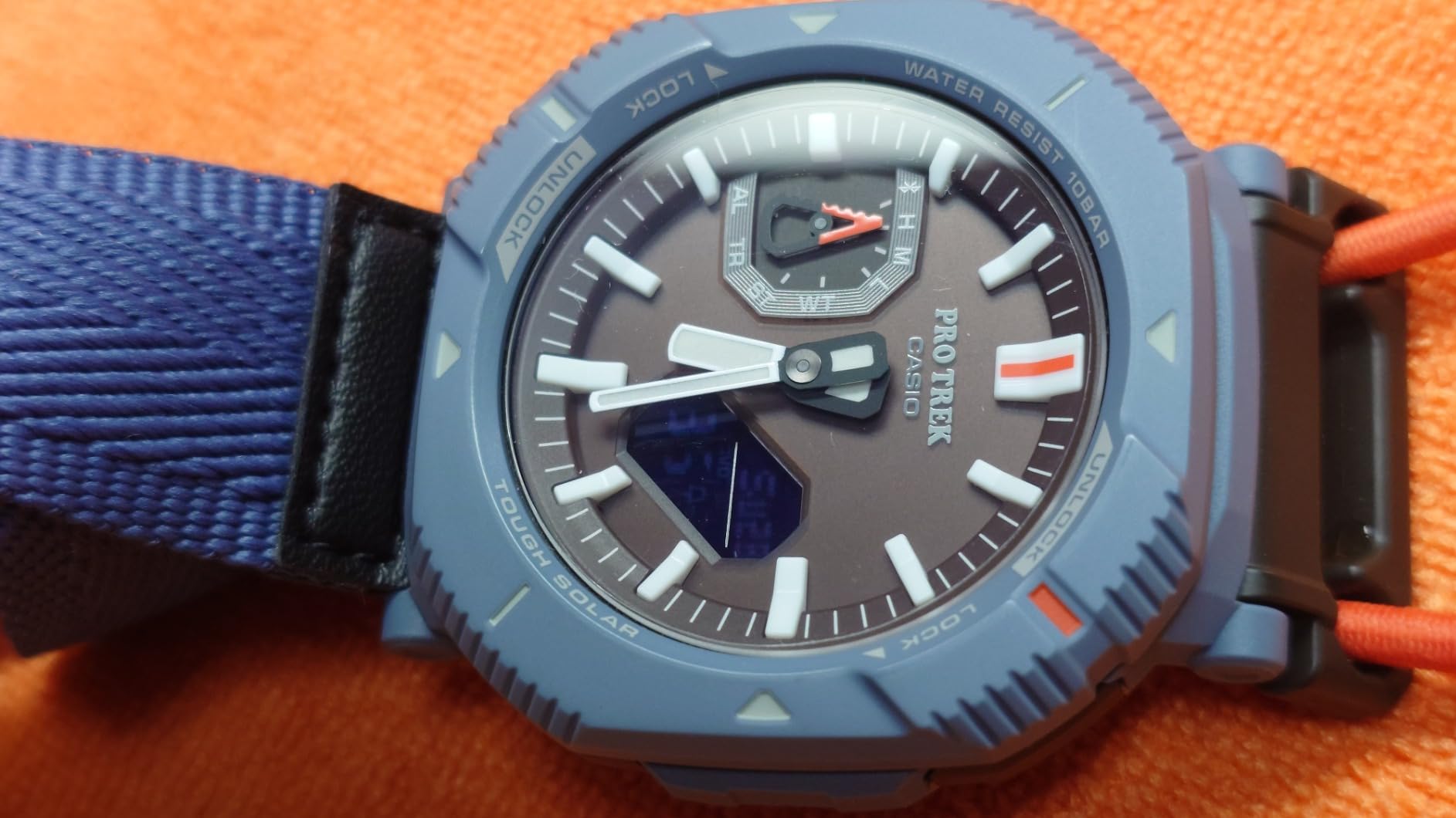 Amazon.co.jp: TRAN(トラン)(R) CASIO 腕時計 プロトレック 電波ソーラー PRW-6600 PRW-6620 ...