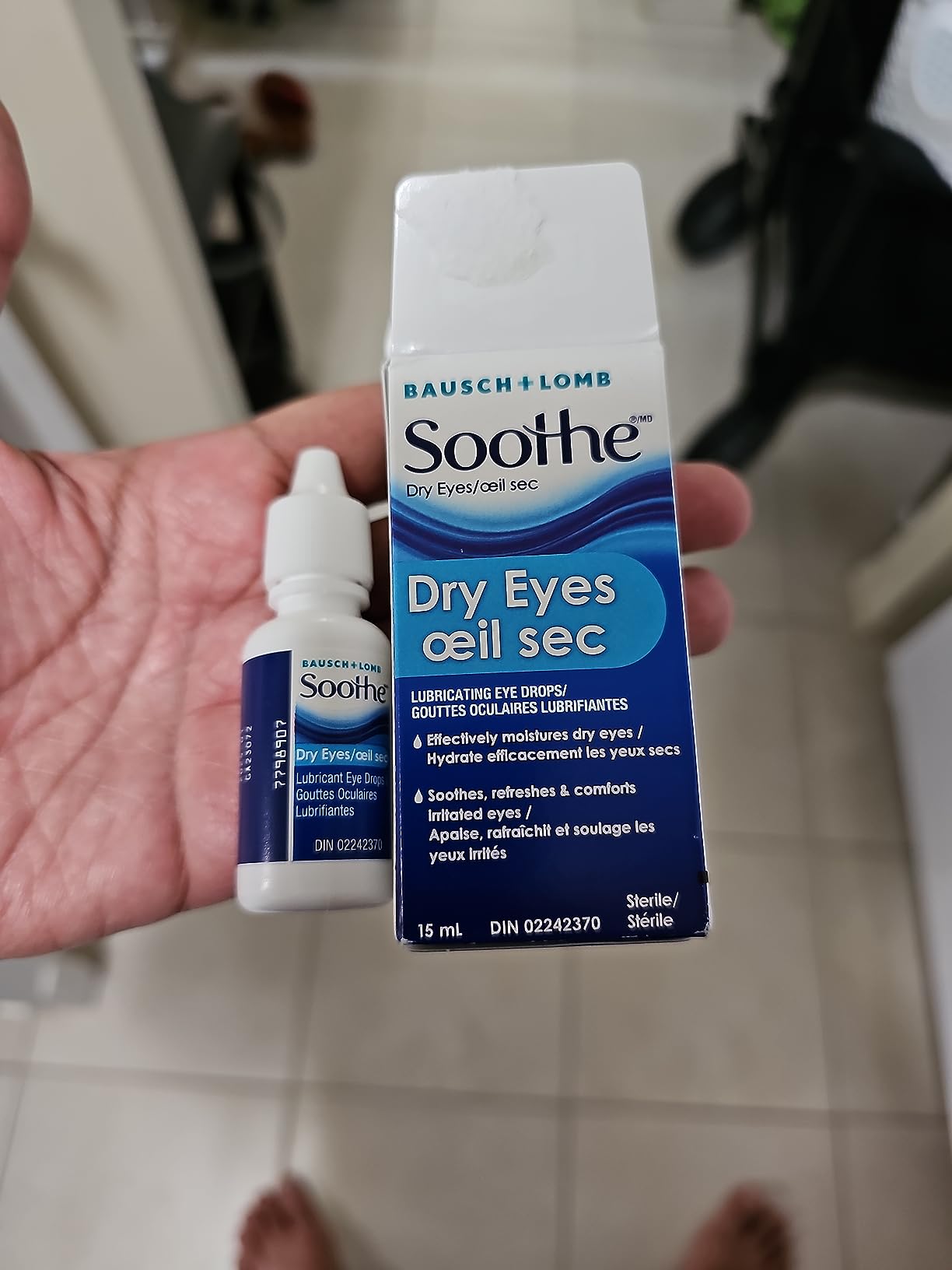 Bausch + Lomb Moisture Eyes Lubricating Eye Drop, 15ml : Amazon.ca ...