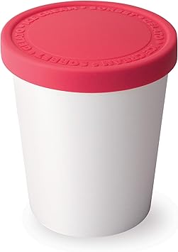 Amazon.com: Tovolo Sweet Treat Ice Cream Tub (Raspberry) - 1 Quart ...