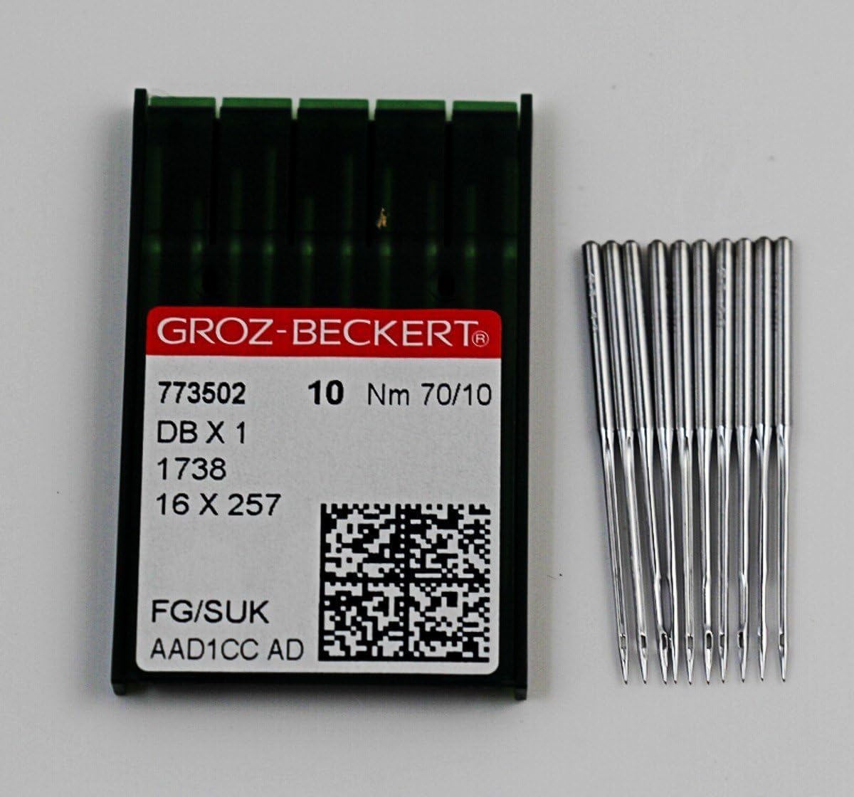 CHENGYIDA 10- PACK Groz-Beckert Db1 1738 DB X 1 #10 Sewing Machine ...