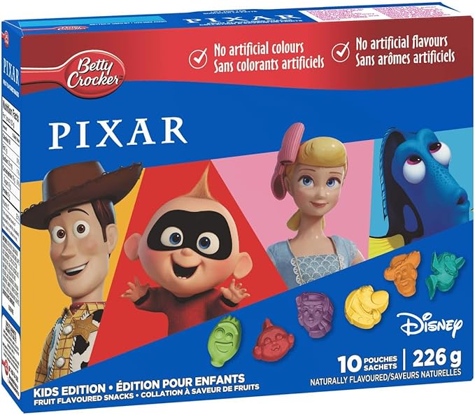 Betty Crocker Gabby's Dollhouse Fruit Flavoured Snacks, Pack of 10 ...