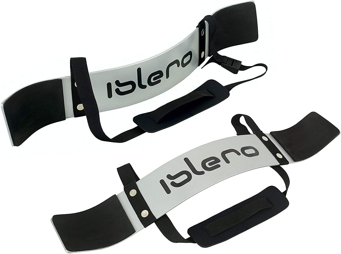 Islero Weightlifting Arm Blaster Biceps Isolator Gym Support Strap Pro ...