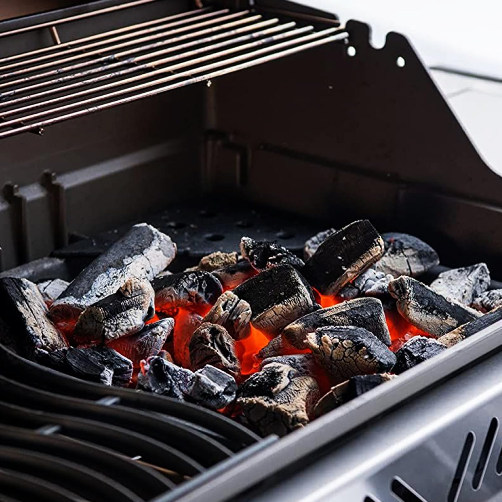 Charcoal Tray For Grill Replacement Charcoal Tray & Smoker Box For ...