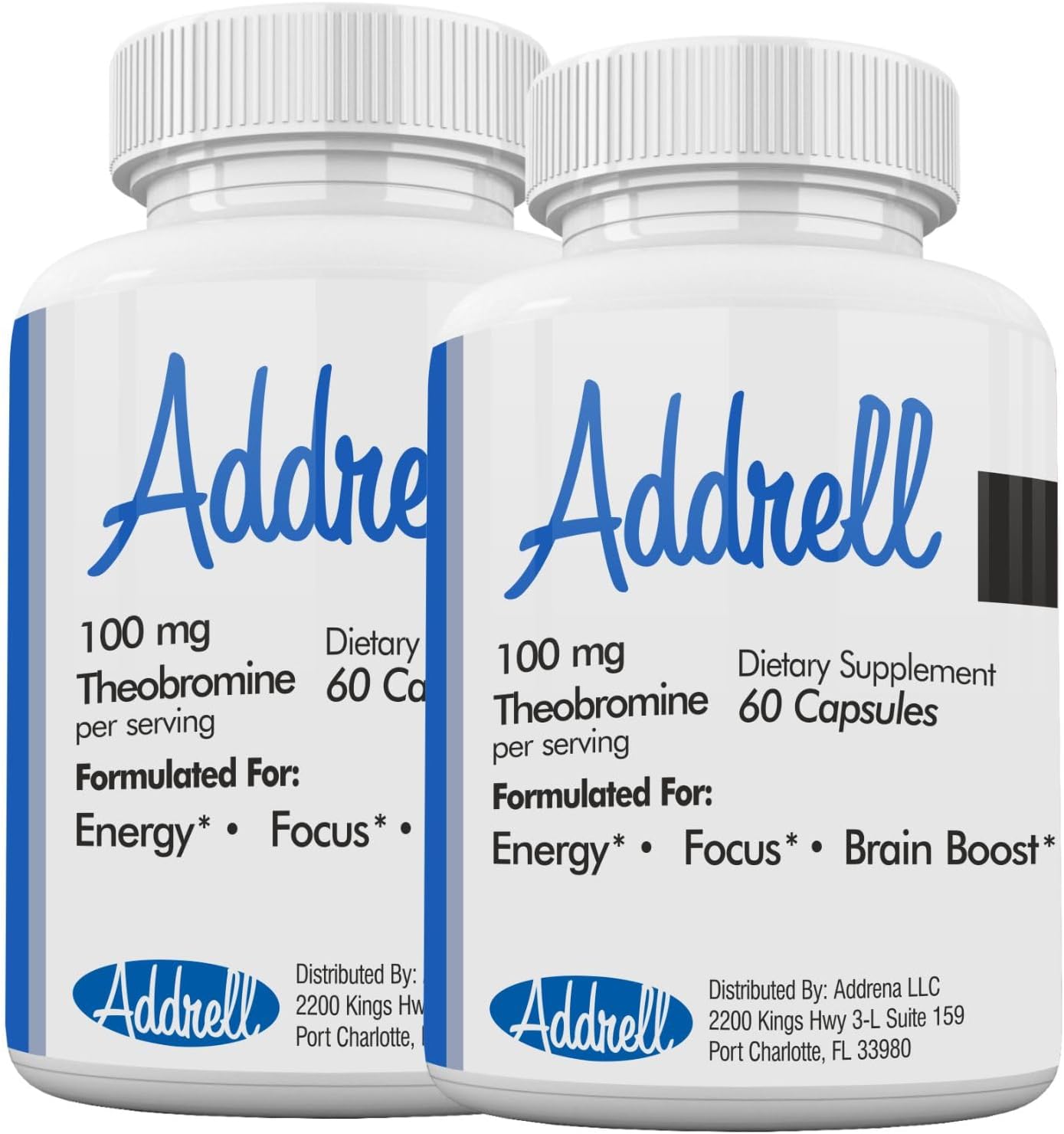 Amazon.com: Focus Pep Addrell 2 Pack Energy Stimulant Pills- Study ...