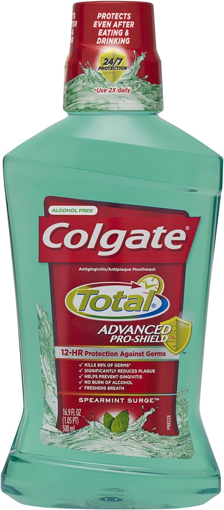 Amazon.com : Colgate Total Pro-Shield Alcohol Free Mouthwash ...