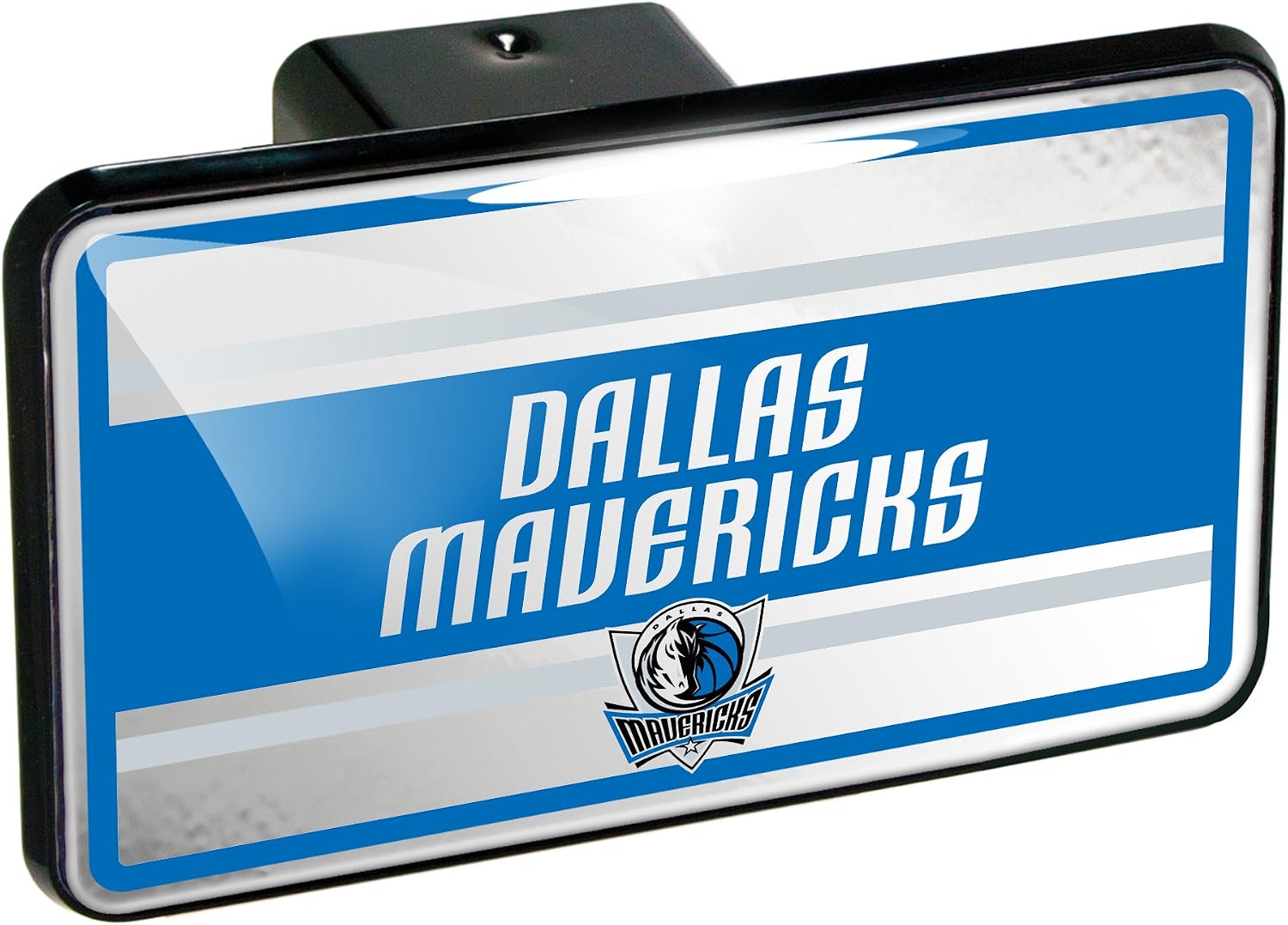 Amazon.com : NBA Dallas Mavericks Rectangular Trailer Hitch Cover with ...