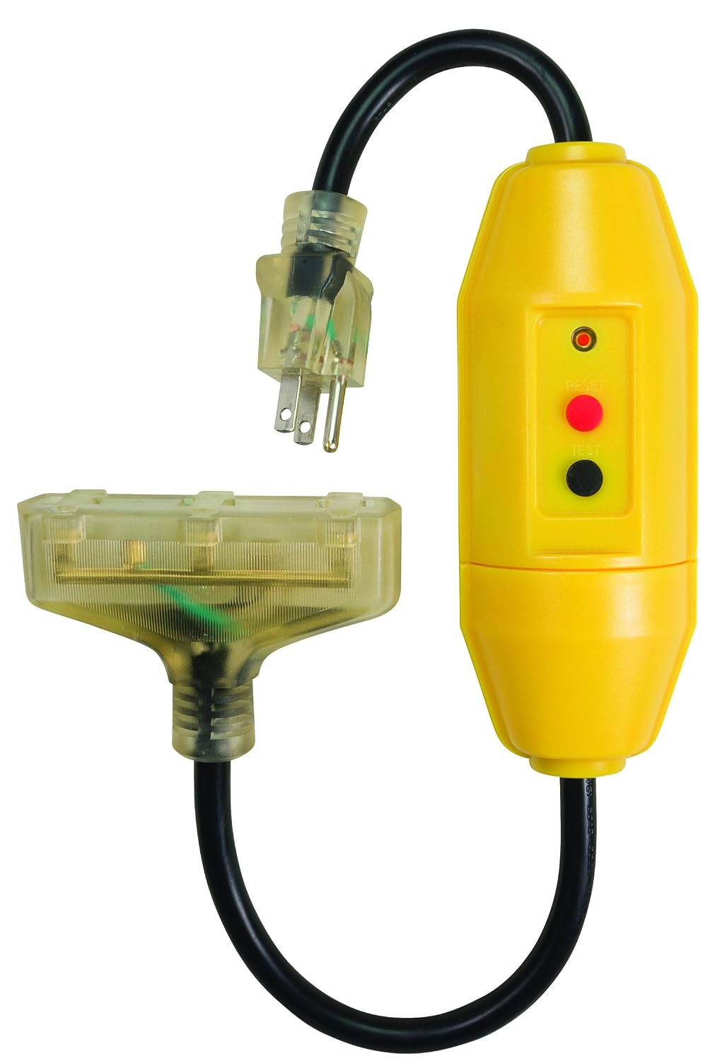 Tower Manufacturing 30338326-01 Inline GFCI with Clear Plastic and ...