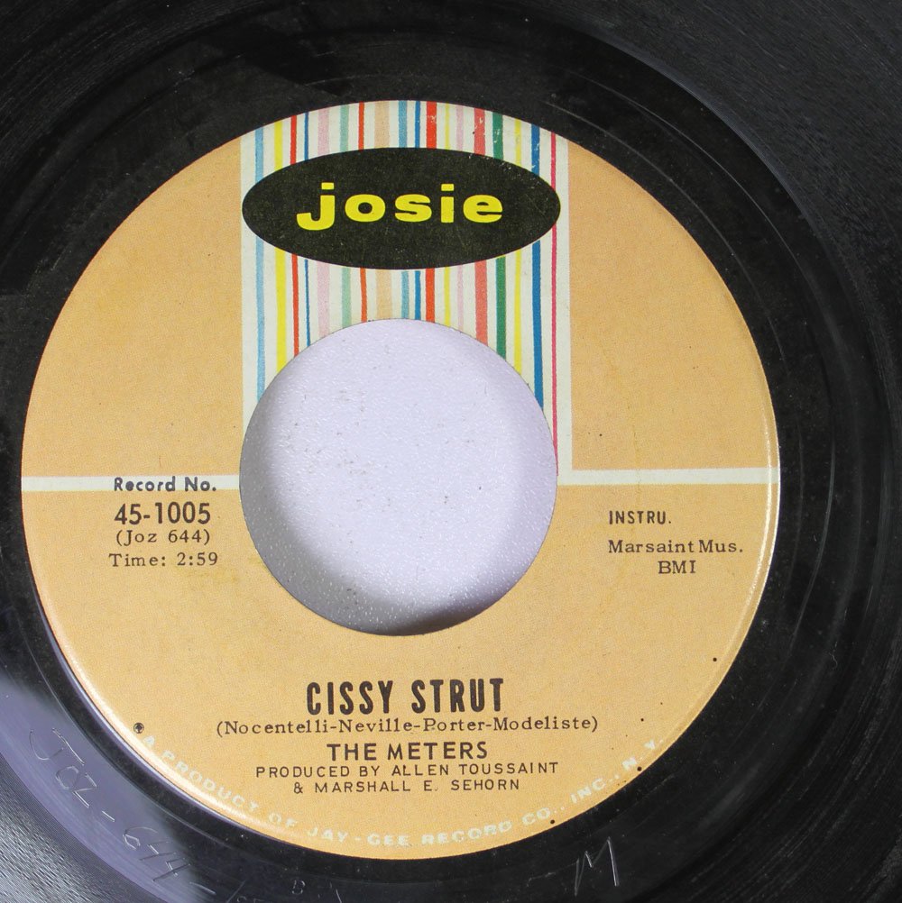 Meters - Cissy Strut b/w Here Comes the Meter Man (45 RPM) - Amazon.com ...