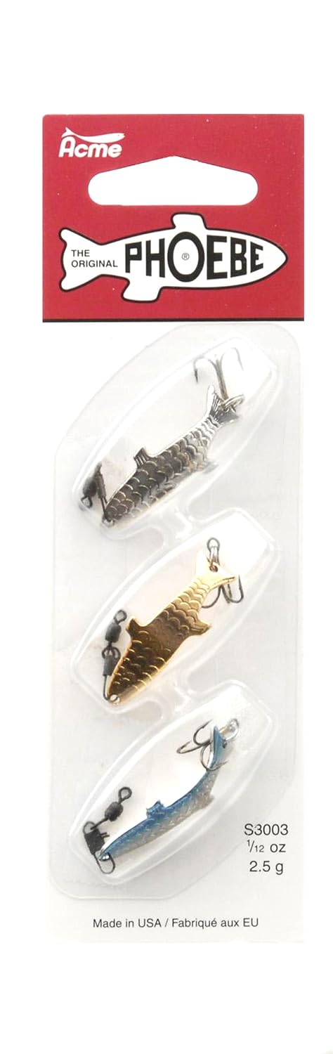 Acme Phoebe Lure (Pack of 3), 1/12-Ounce : Amazon.in: Sports, Fitness ...
