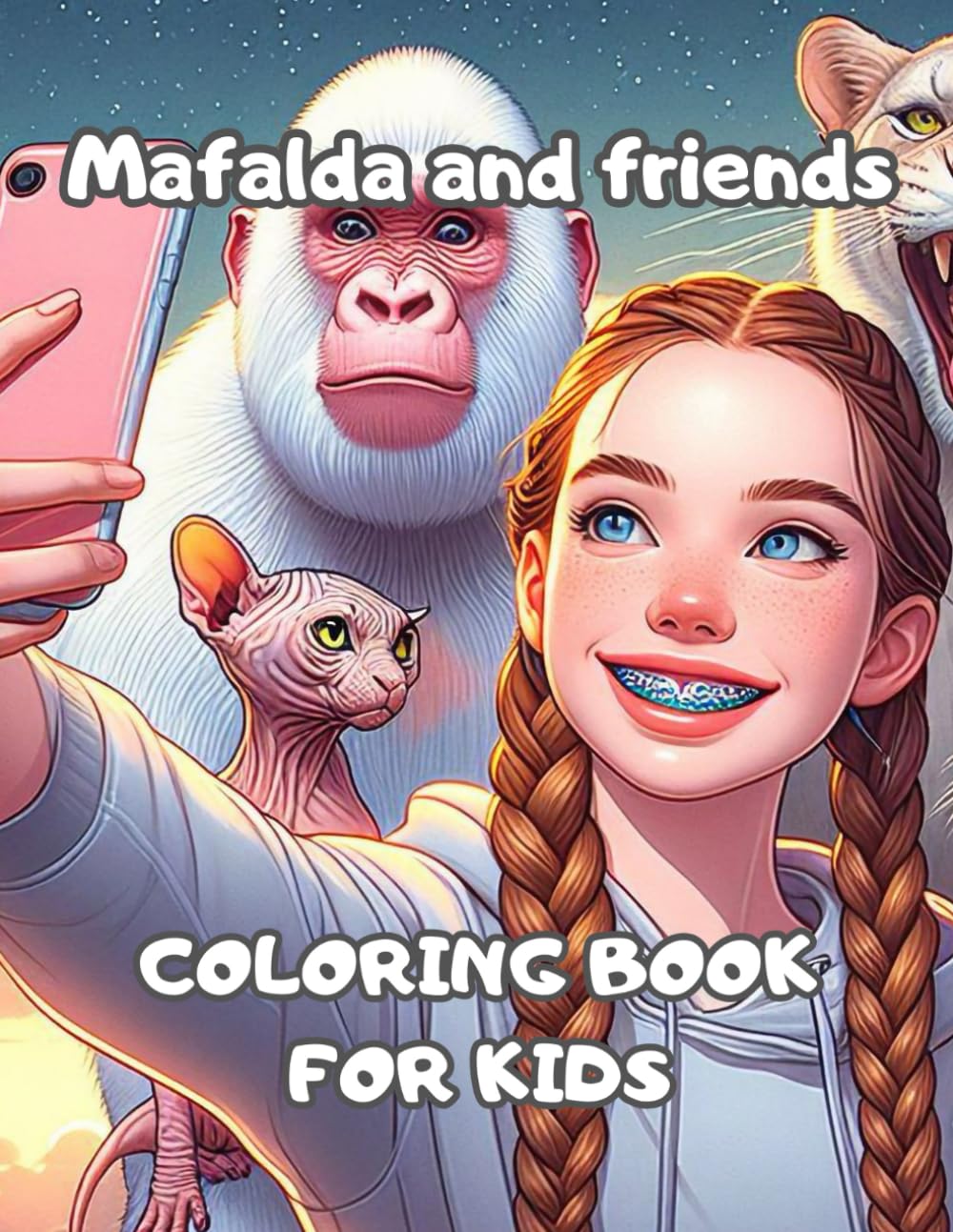 Amazon.com: Mafalda andfriends COLORINGBOOK FORKIDS: 9798869541086 ...