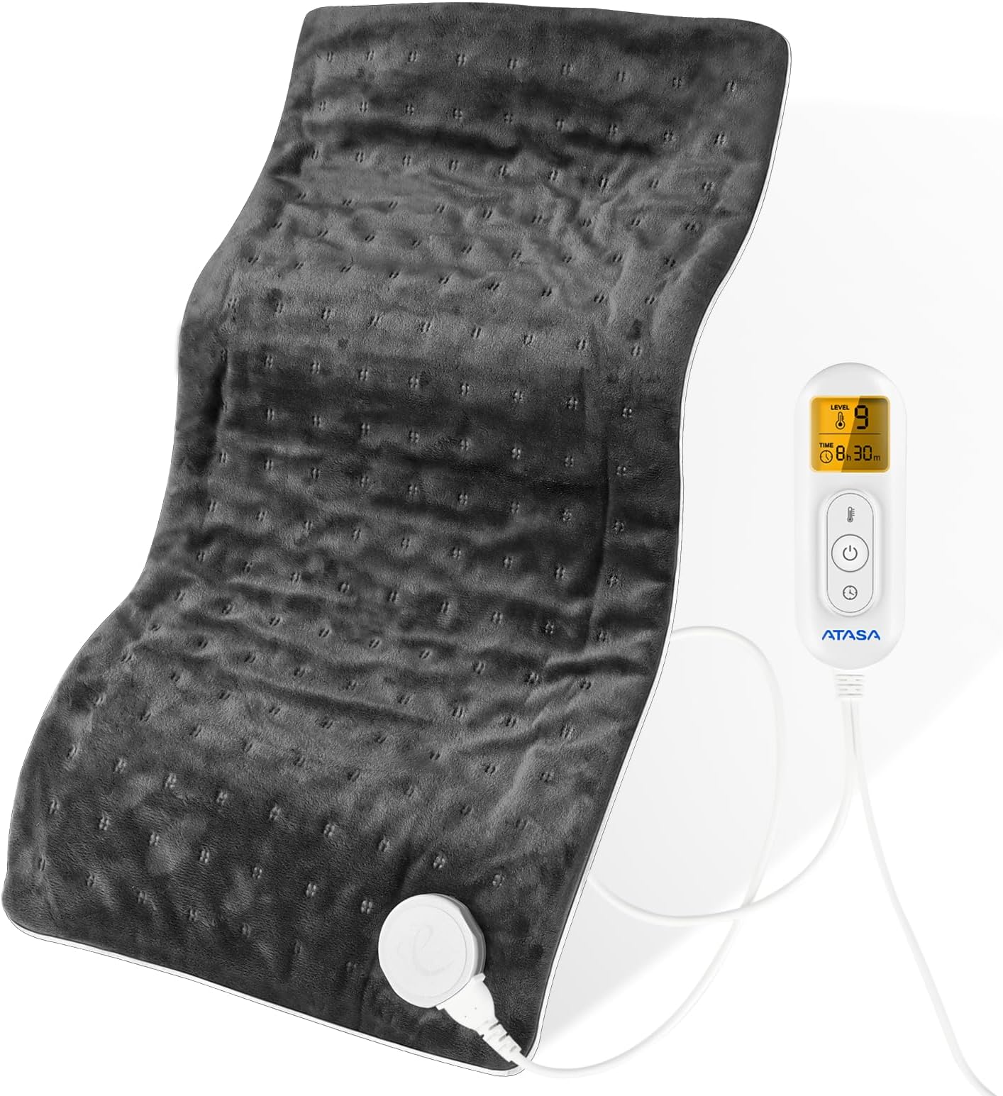 Amazon.com: GOQOTOMO Large Electric Heating Pad for Back Pain and ...